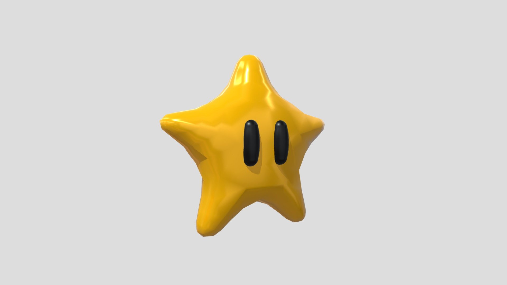Power Star - Download Free 3D model by SuperLock45 [bab8208] - Sketchfab