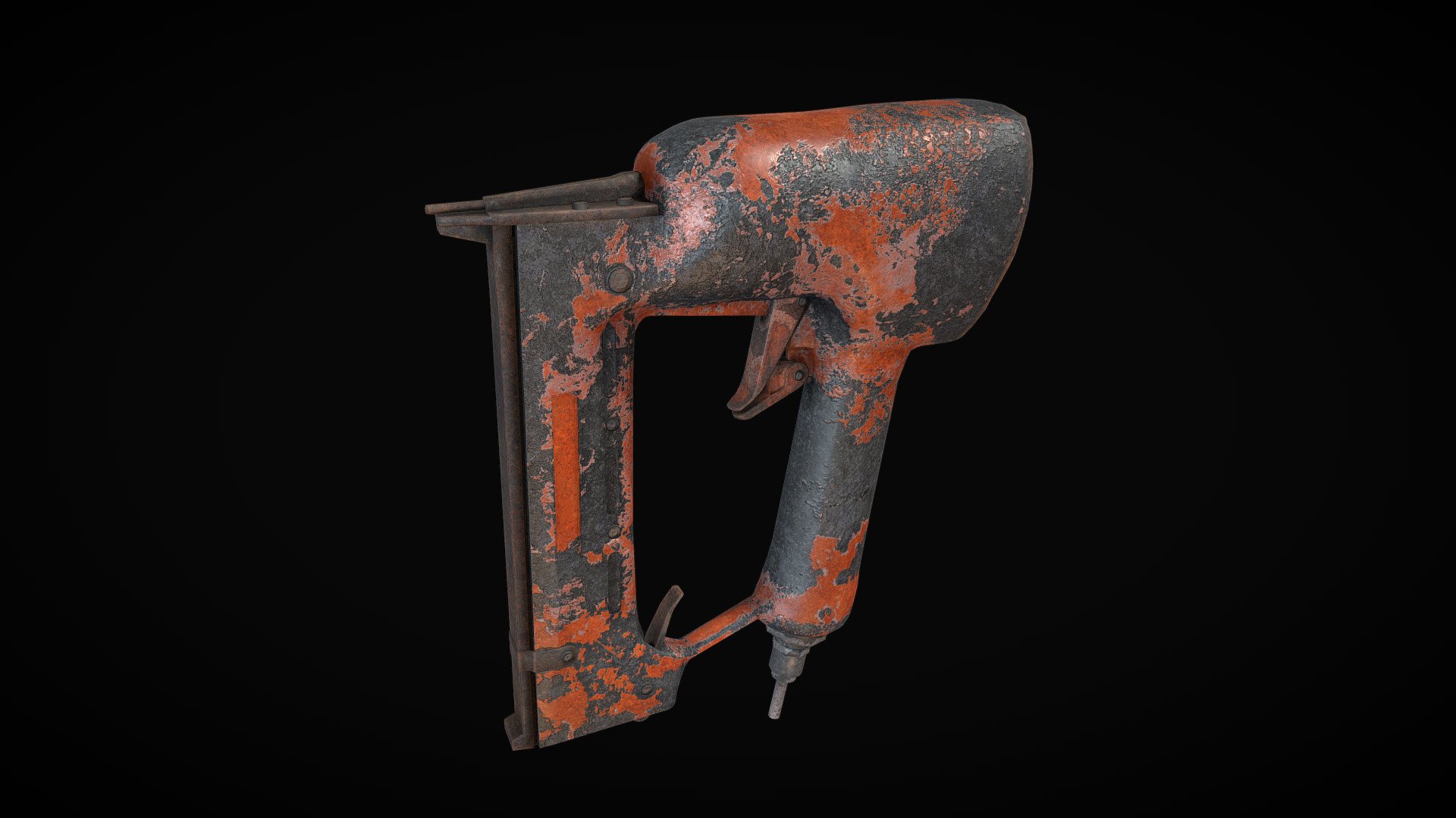 Antique Pneumatic Nailgun - Buy Royalty Free 3D model by Andrej Grave ...