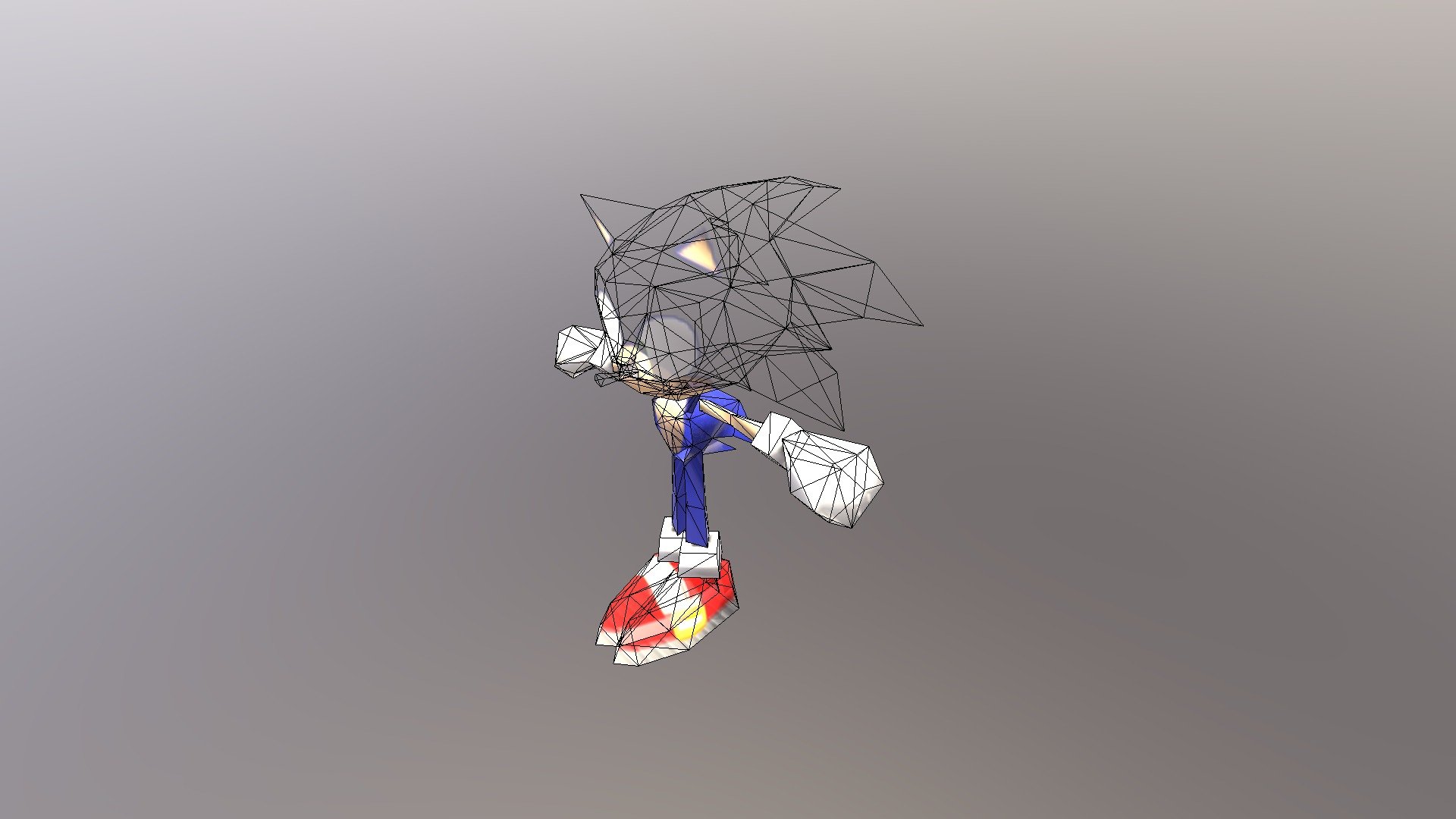 DS DSi - Sonic Rush Adventure - Sonic the Hedgeh - 3D model by ...