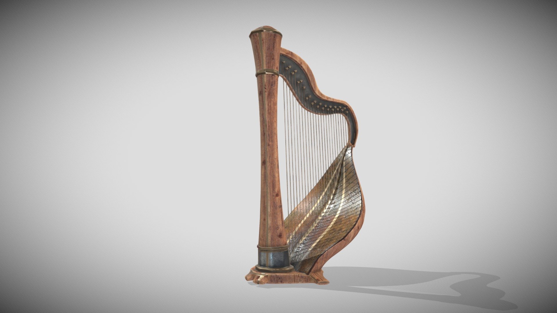 Harp - Arpy - Buy Royalty Free 3D model by Francesco Coldesina ...