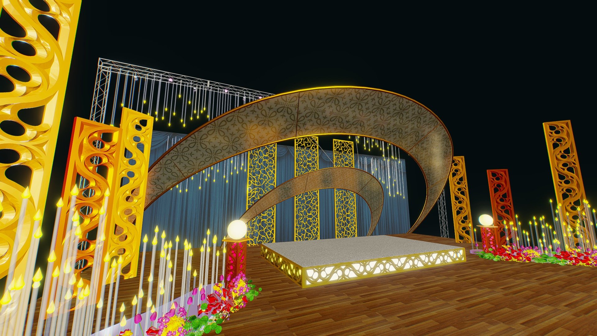 Single Stage - Download Free 3D model by Denodesign [babc80c] - Sketchfab