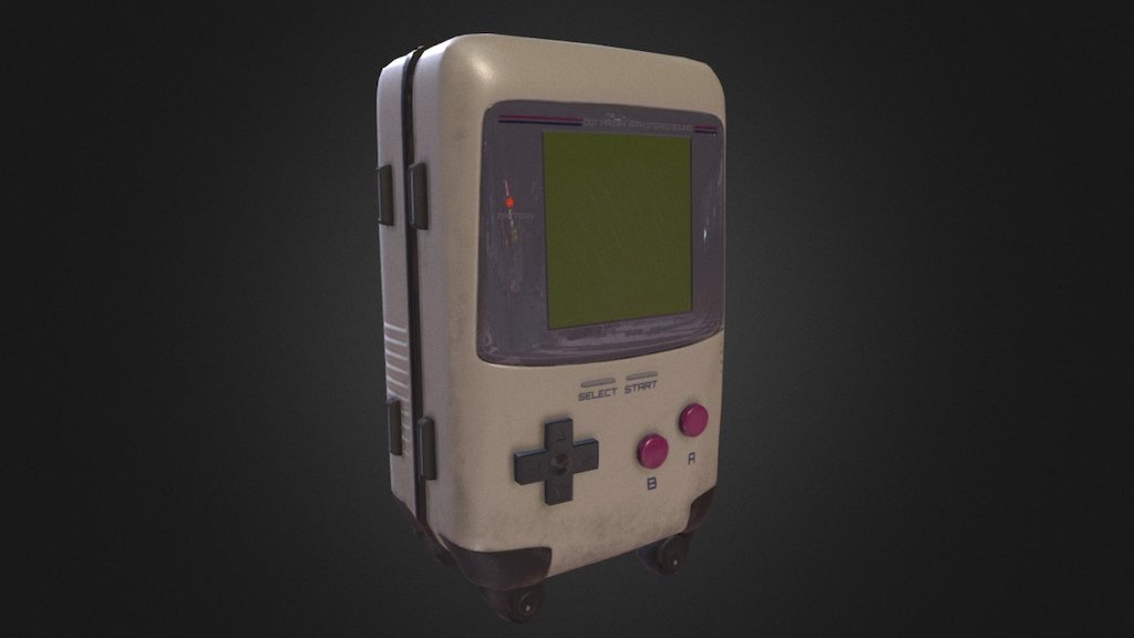 The GameBox - 3D model by Bert Wouters (@Kold) [babe5c7] - Sketchfab