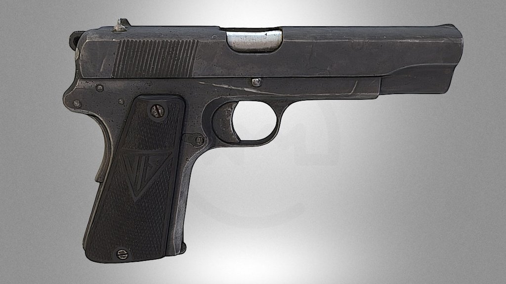 Vis P35(p) pistol - Download Free 3D model by Virtual Museums of ...