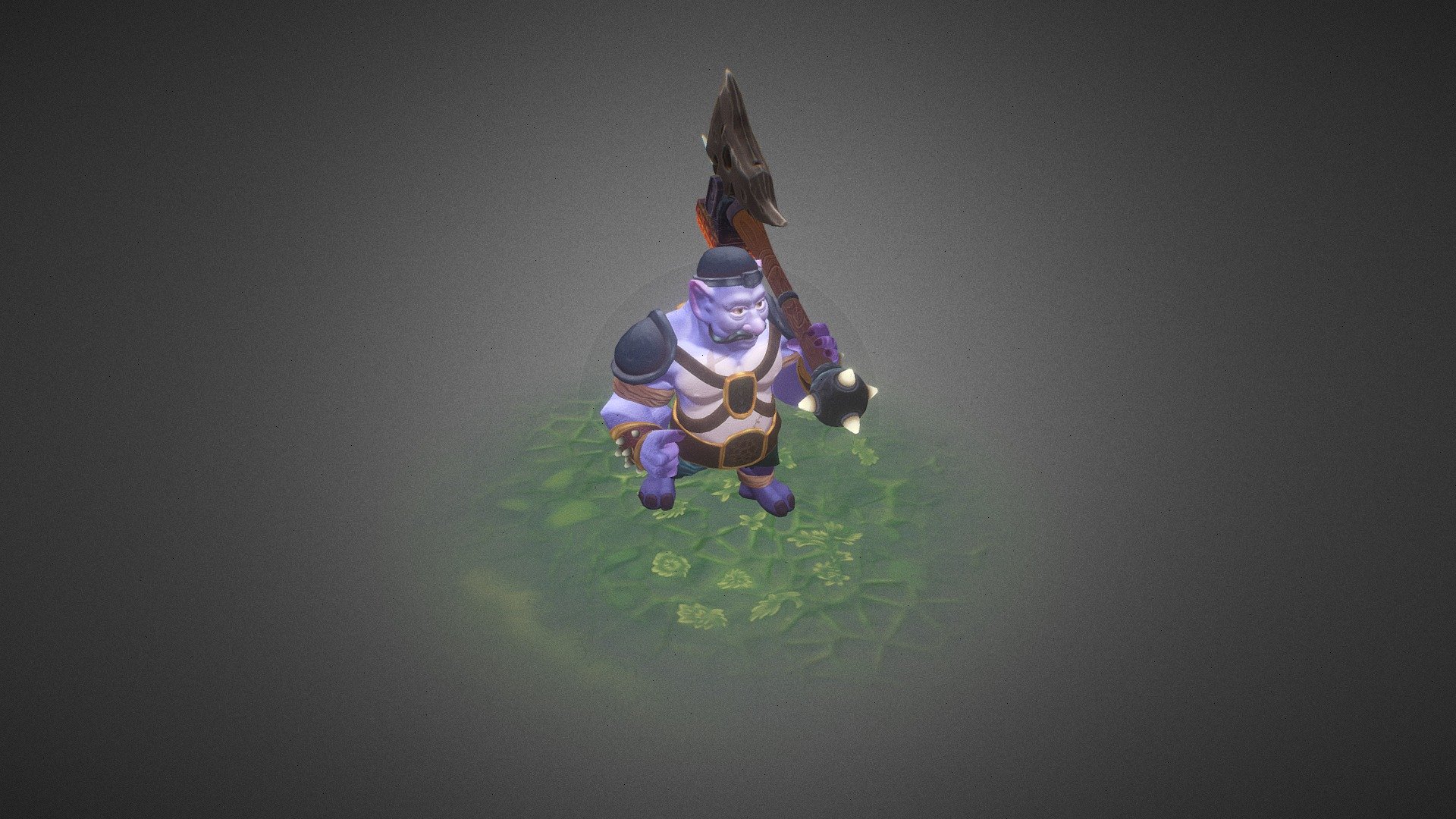 Goblin Growns The Bearer! Hand Painted - 3D model by PauloHNCosta ...