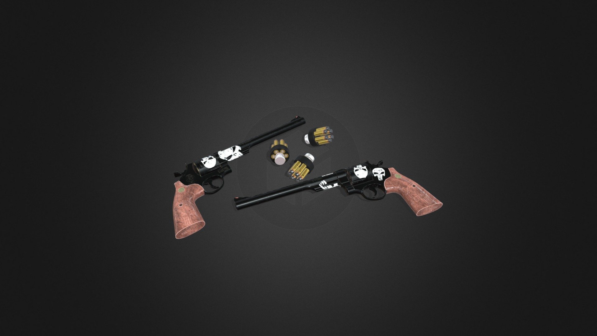S&W Classic 29 model - 3D model by Artem_Do [bac0cf9] - Sketchfab