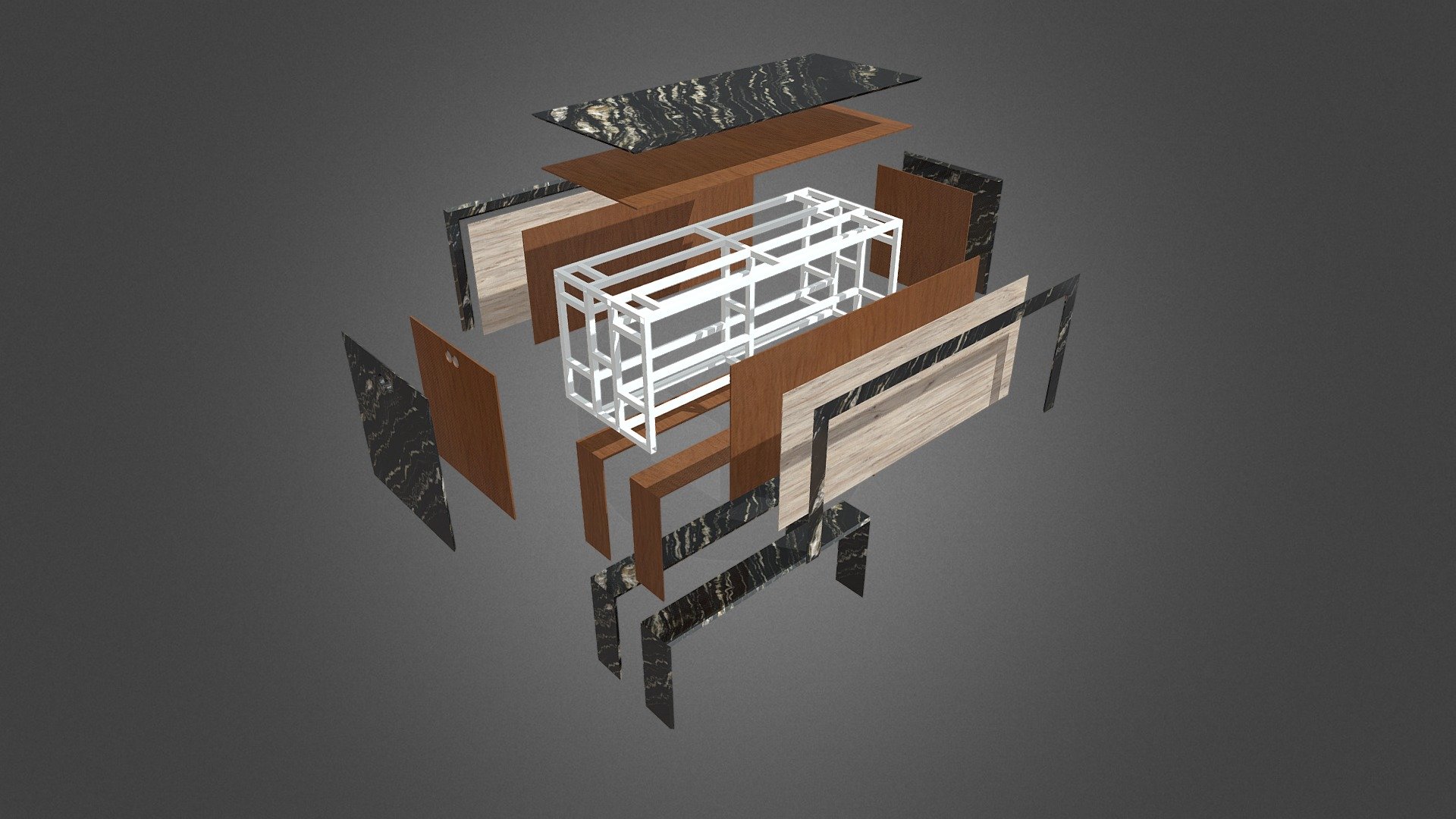Spa Stalas, Explode - Download Free 3D model by Arturas1 [bac1b3d ...