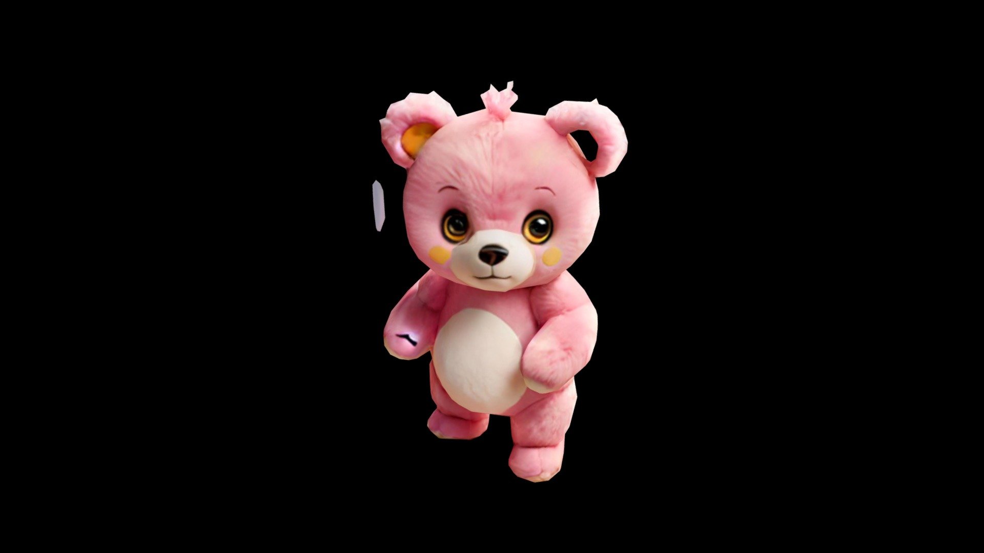 Pastel Bliss White Light Toy Pink Yellow Fawn Ha - Download Free 3D ...