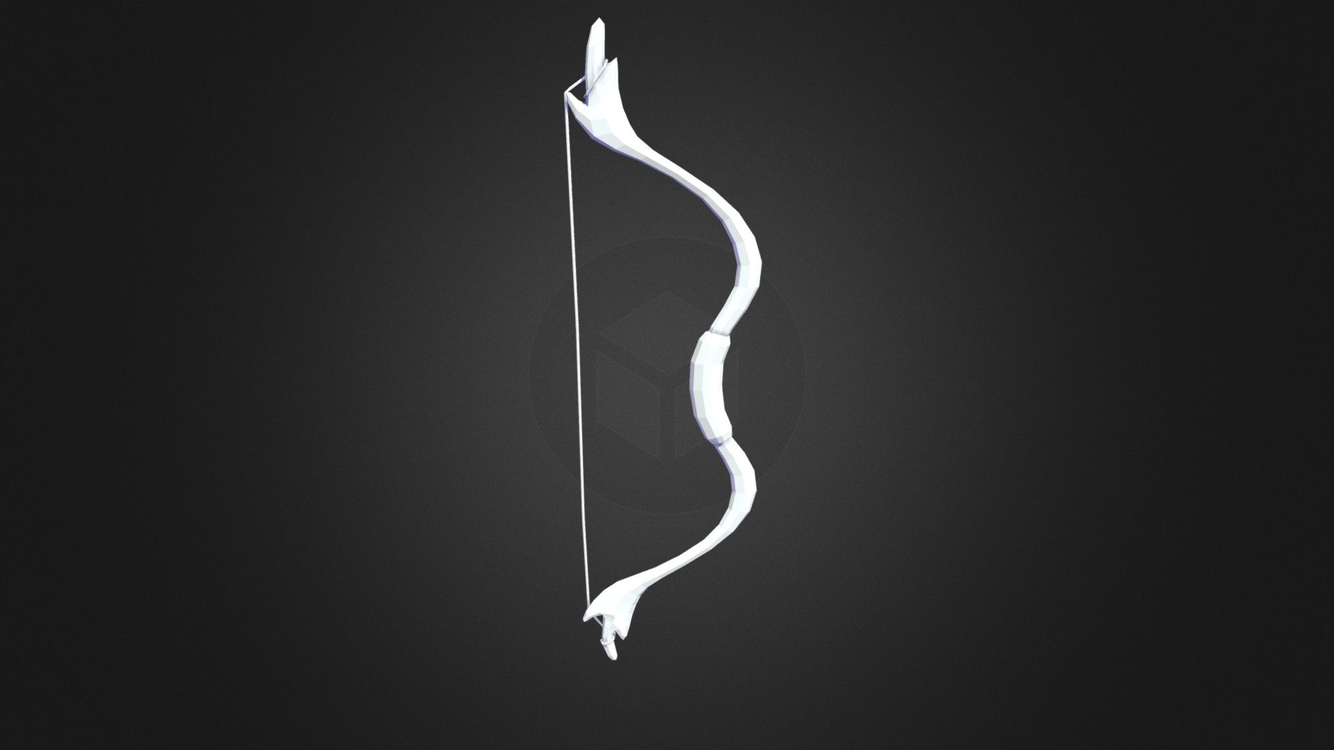 Shortbow (Week 1 School Project) - 3D model by Alex V. (@roze ...