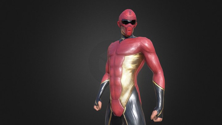Superhero 3D models - Sketchfab