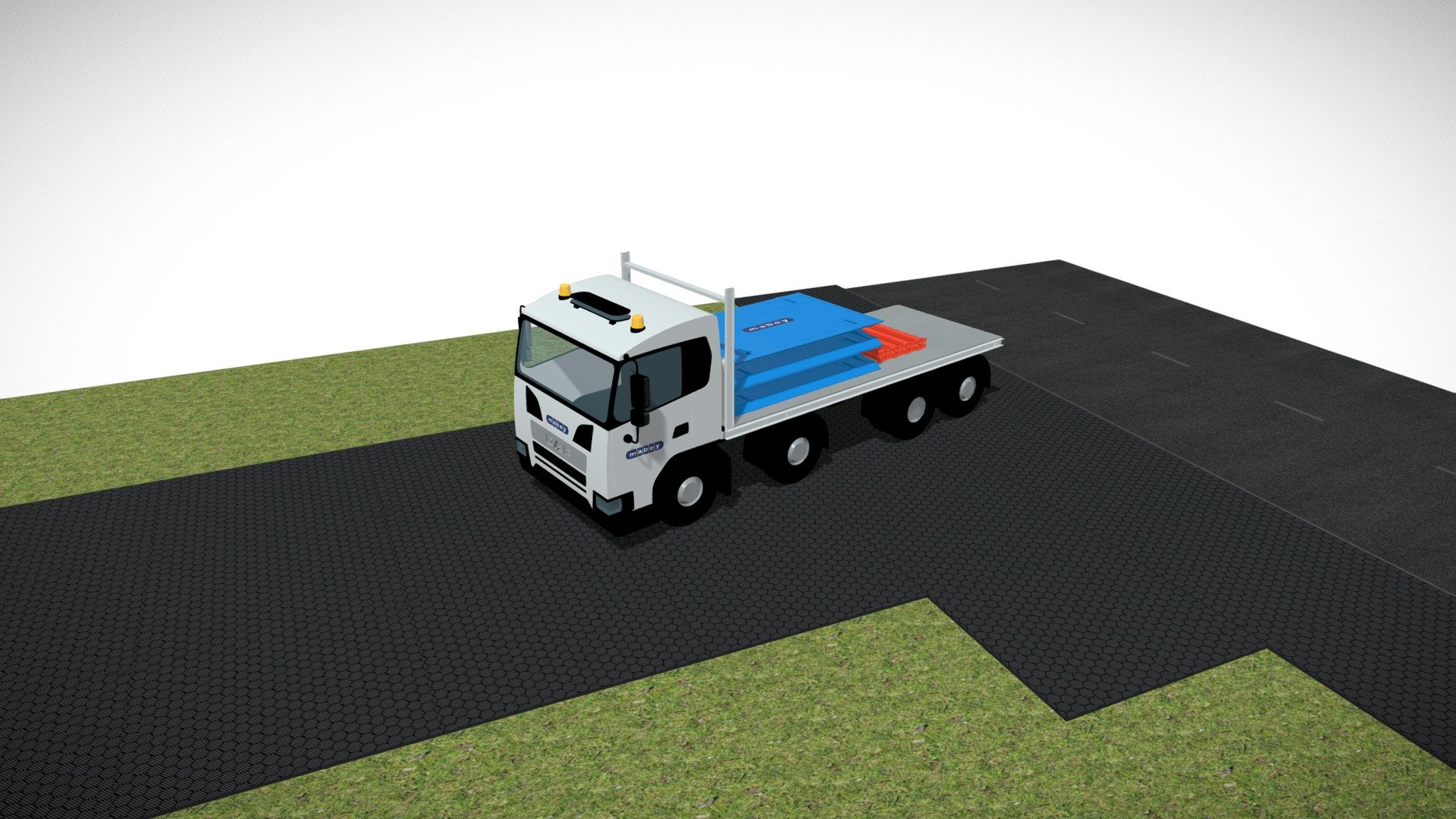 Tufftrack Ground Protection - 3D model by Mabey Hire (@MabeyHire ...