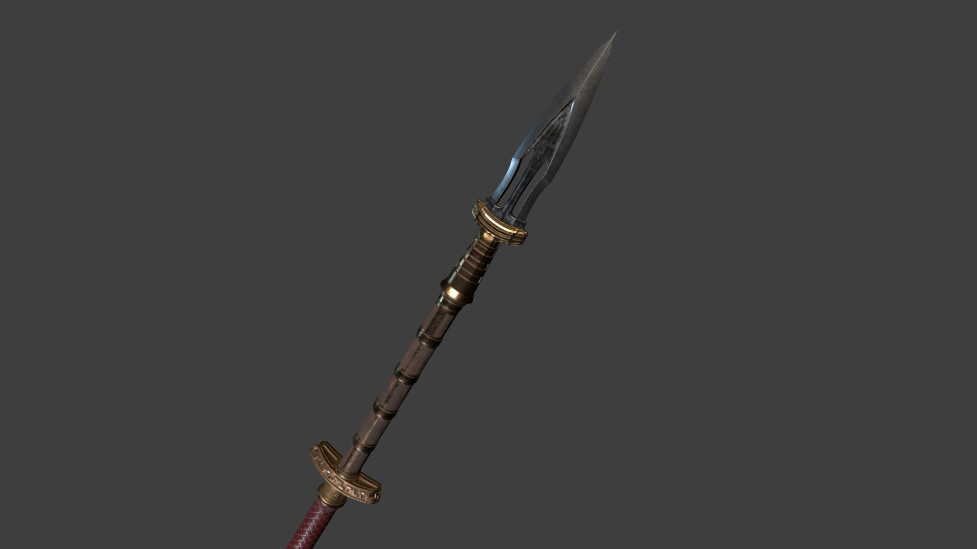 Fantasy spear - 3D model by praYdou [bac735f] - Sketchfab