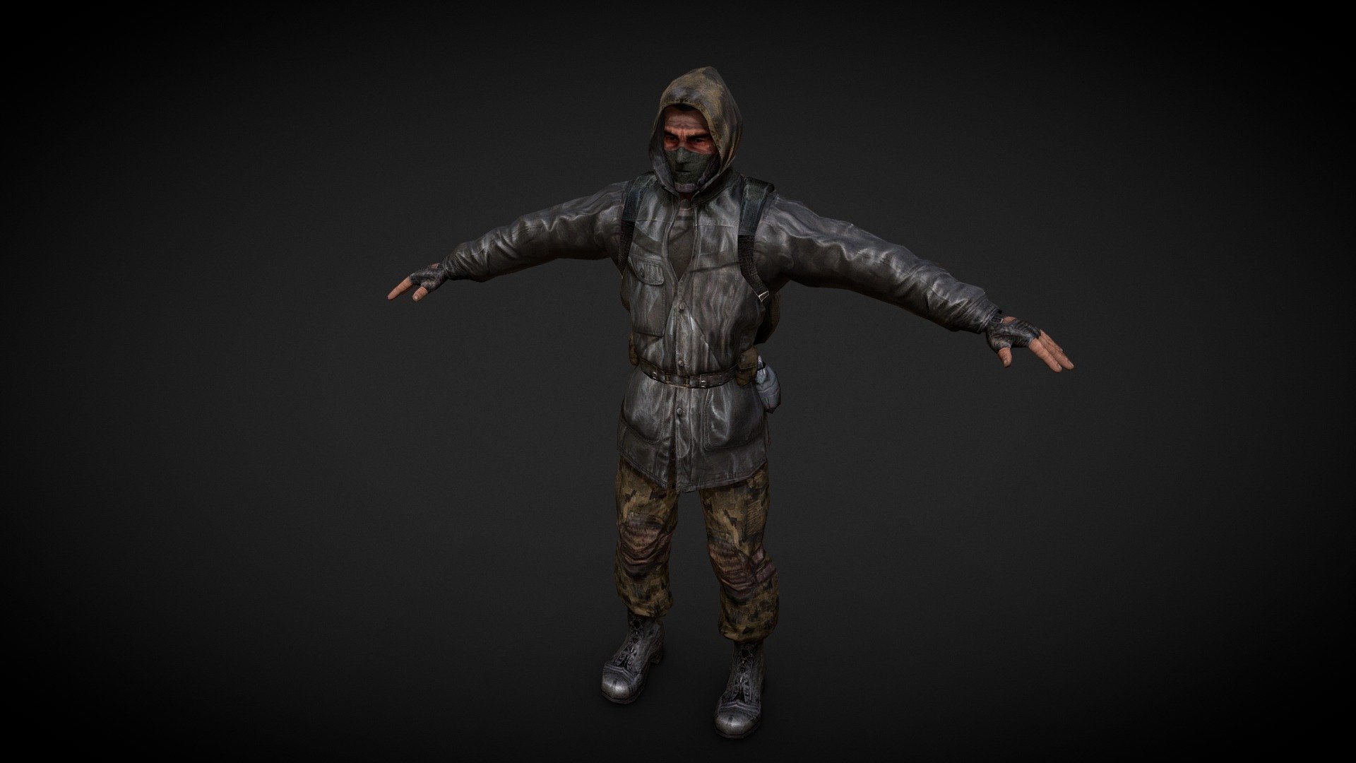 Stalker Bandit 1c - Download Free 3D model by 3D MODELES FROM S.T.A.L.K ...