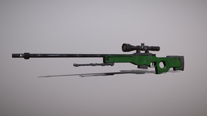 Awp-classic-green 3D models - Sketchfab
