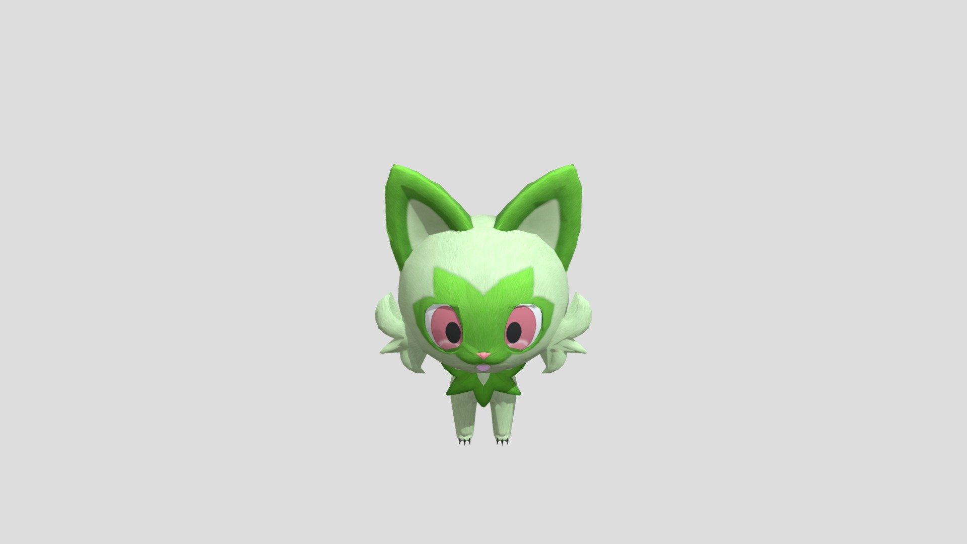 Sprigatito - Download Free 3D model by LunaEagle [bad117f] - Sketchfab