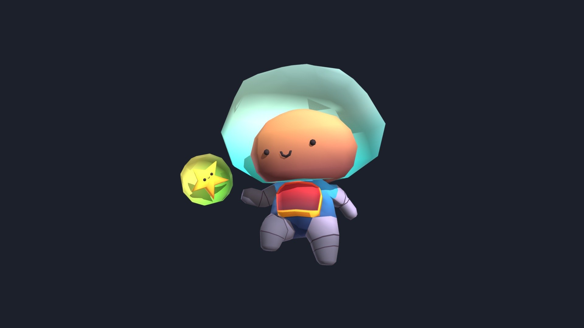 Little Space Man - 3D model by Rui3D (@Unrealrui) [bad2631] - Sketchfab