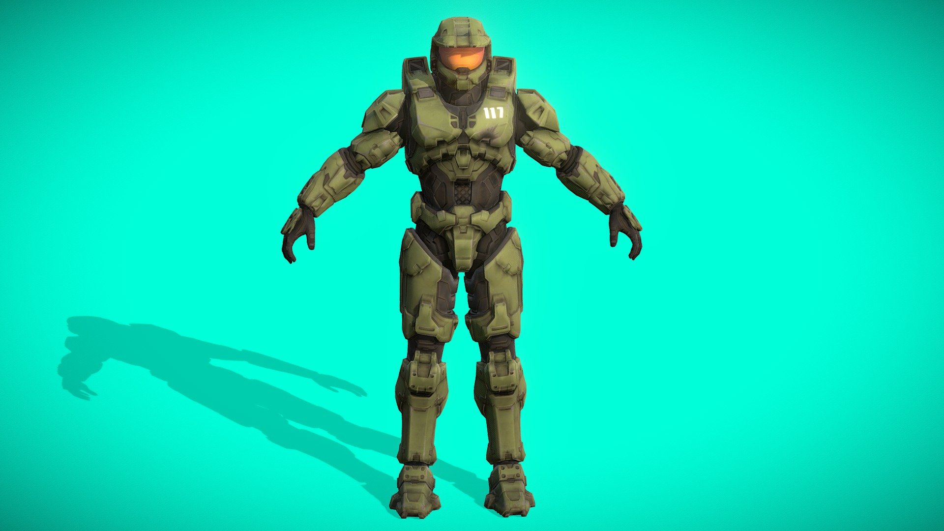 Master Chief - Download Free 3D model by TheJagStudio [bad302f] - Sketchfab