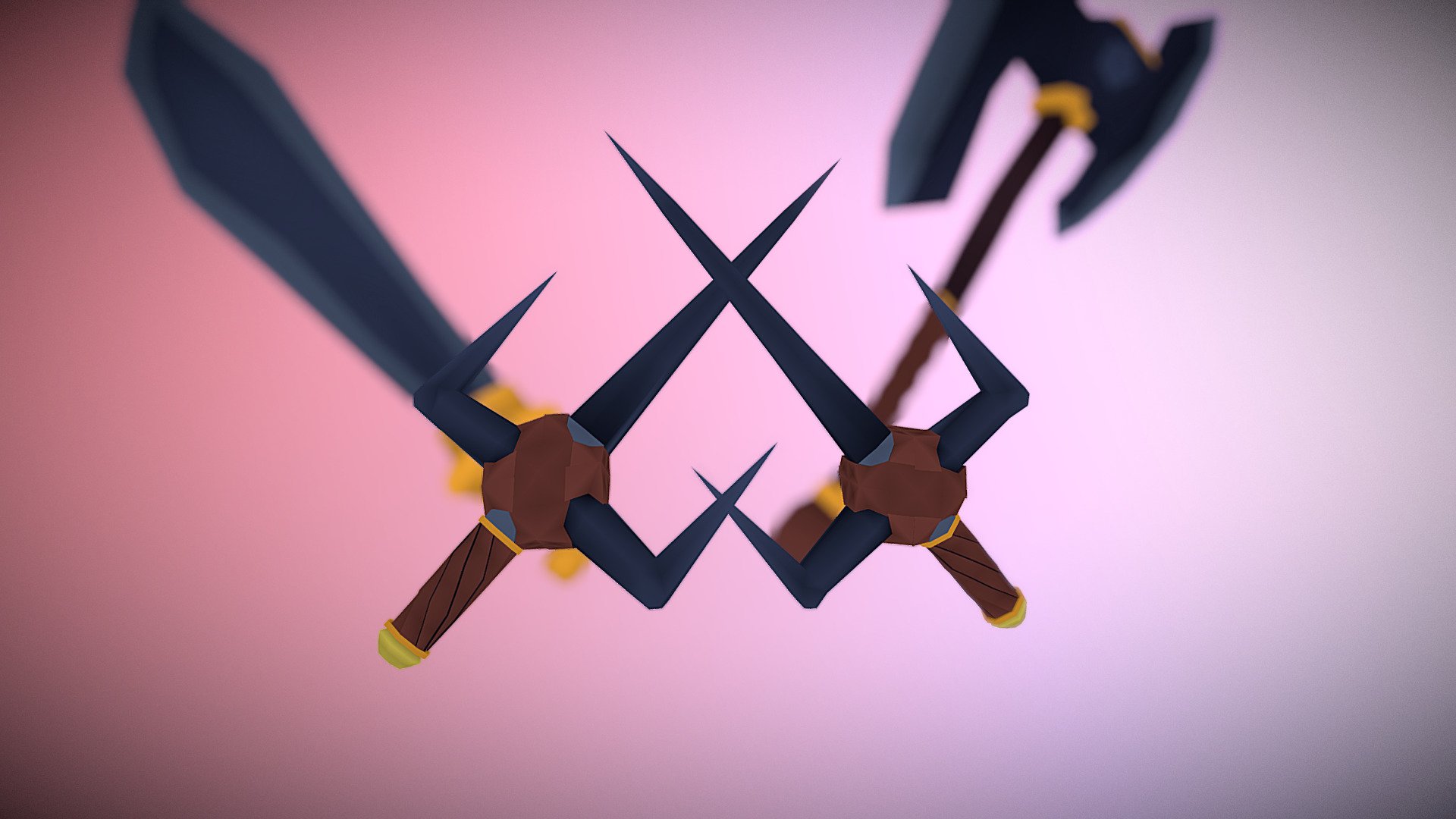 Cartoon Armory - 3D model by nothingAD [bad3648] - Sketchfab