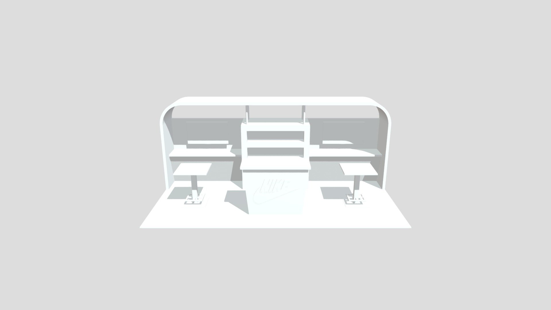 Nike Tradeshow Booth - 3D model by Owen Mattan (@owenmattan) [bad4edd ...
