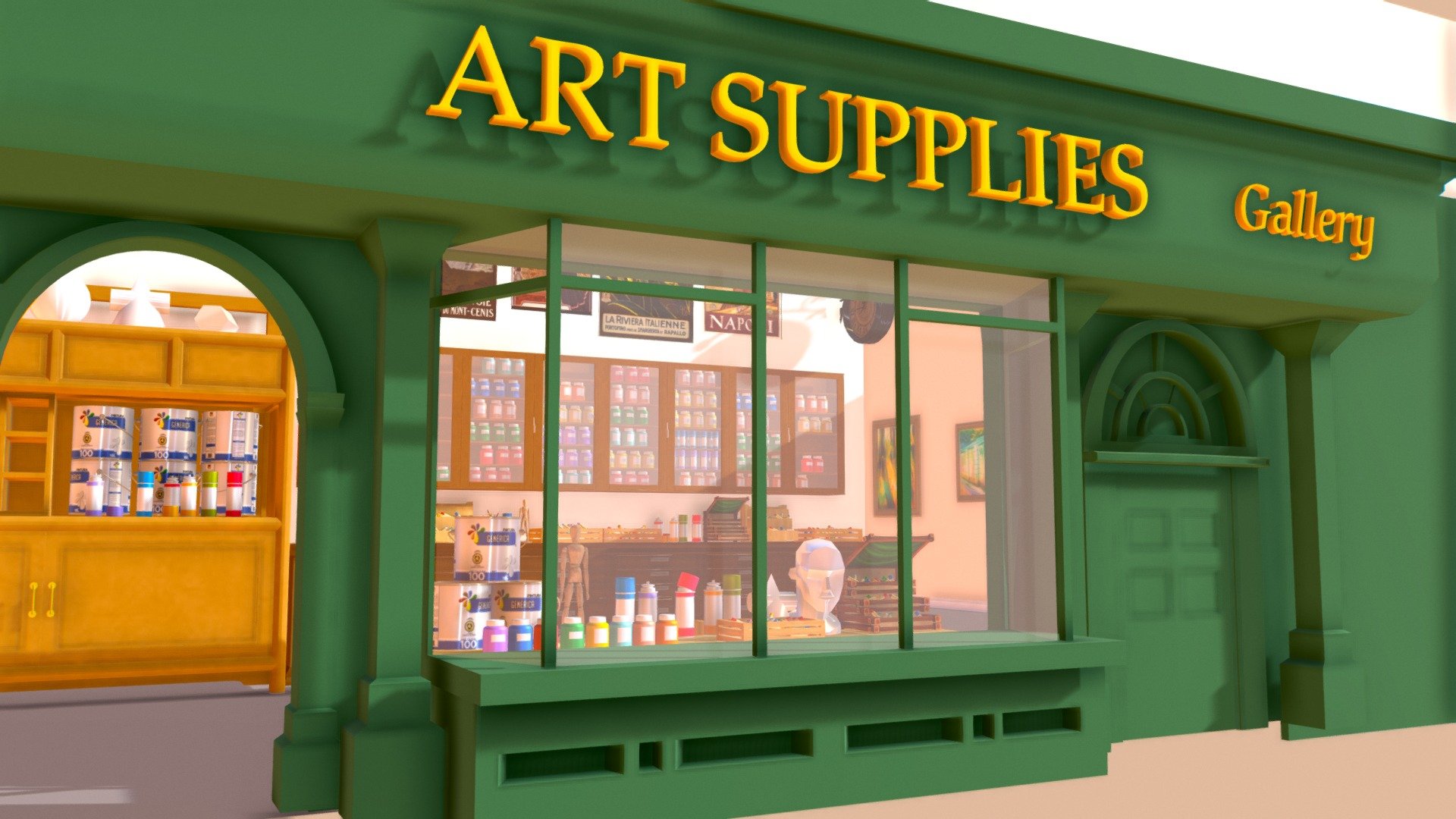 My Atelier - 3D model by its_yeoleum [bad5ecd] - Sketchfab