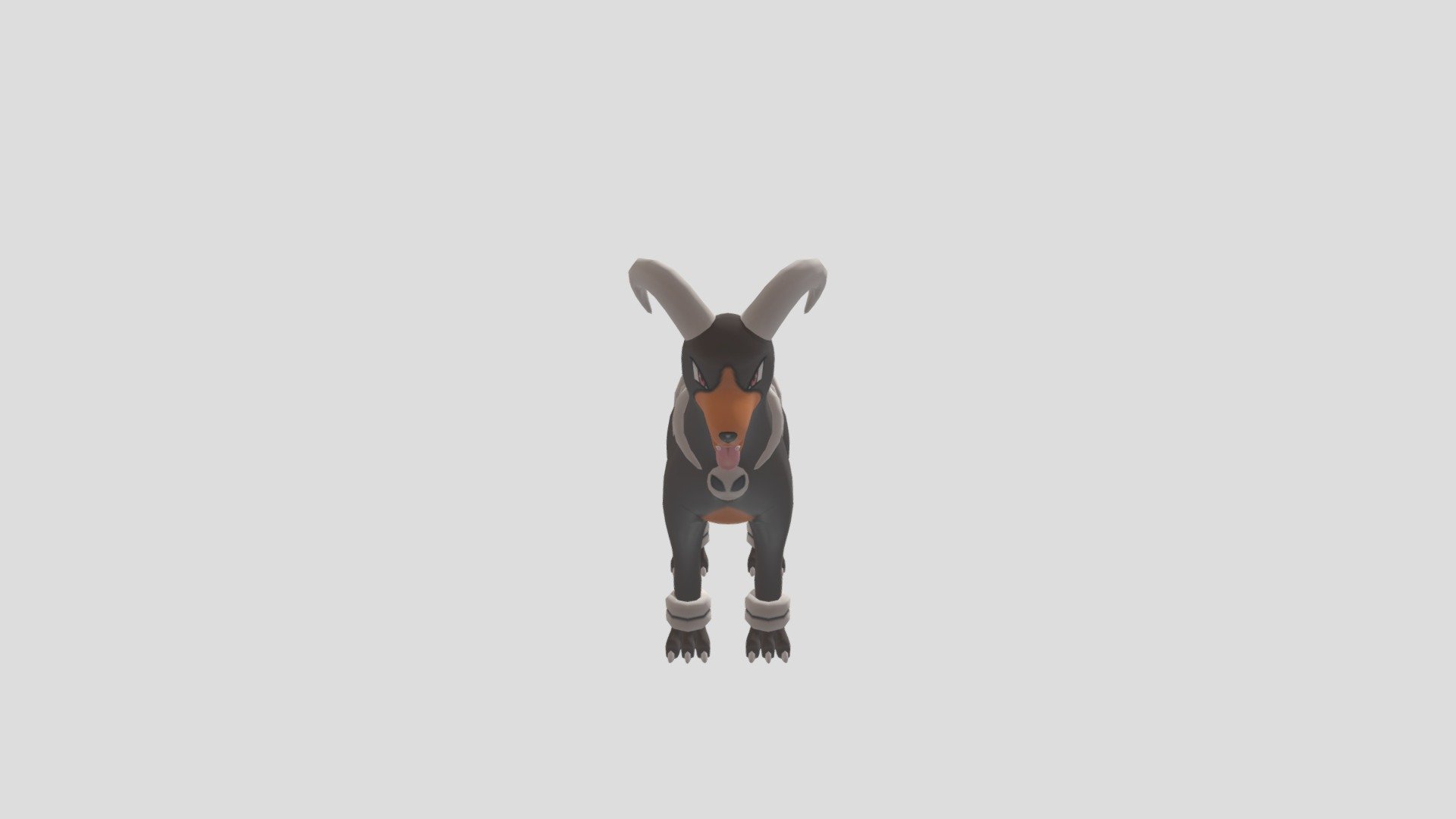 Houndoom - Pokemon - Download Free 3D model by Chechorams16 [bad6f67 ...