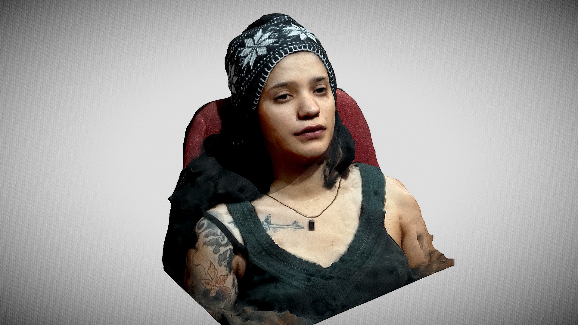 Girl Face Scan - 3D model by SonidosEnArmonia [bad8de7] - Sketchfab