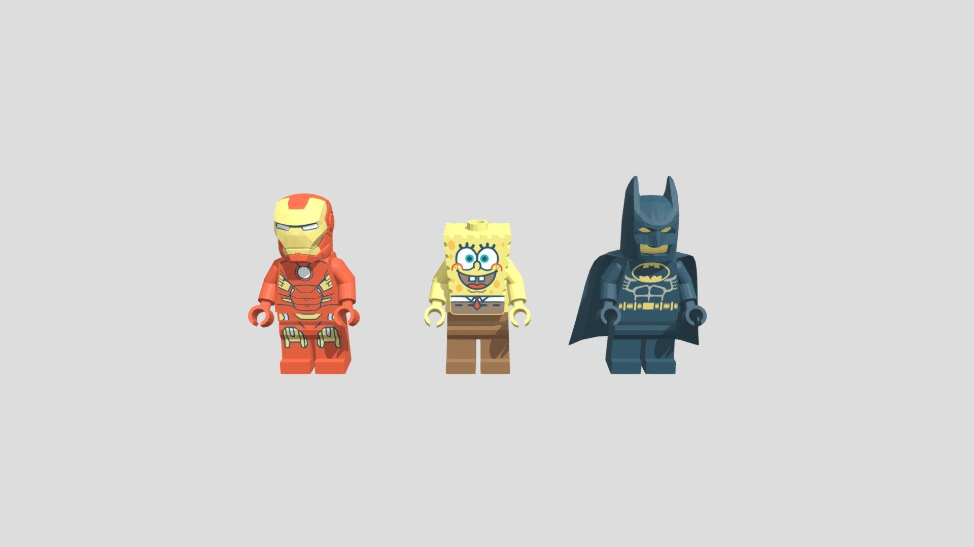 Minifig - Download Free 3D model by xiaoqiang000 [bad9263] - Sketchfab