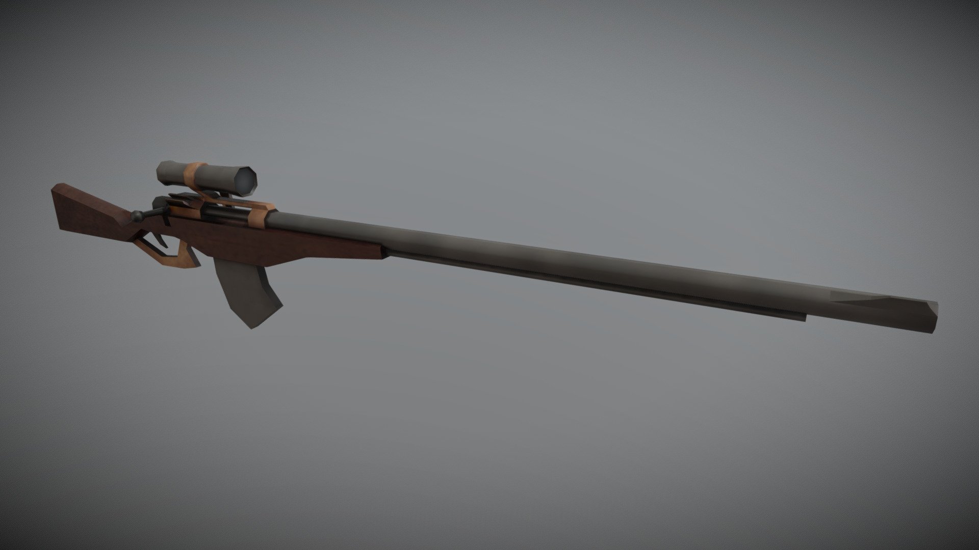 WM70 Evo Sniper Rifle (Chia's Sniper) - 3D model by Loch Greer (@LochG ...