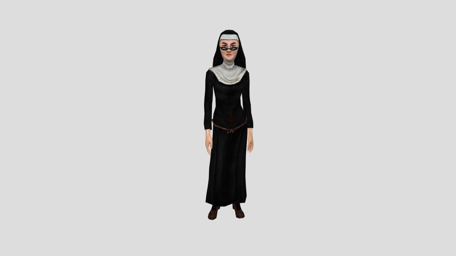 Evil nun - Download Free 3D model by dallas.wilkerson [bad9b11] - Sketchfab