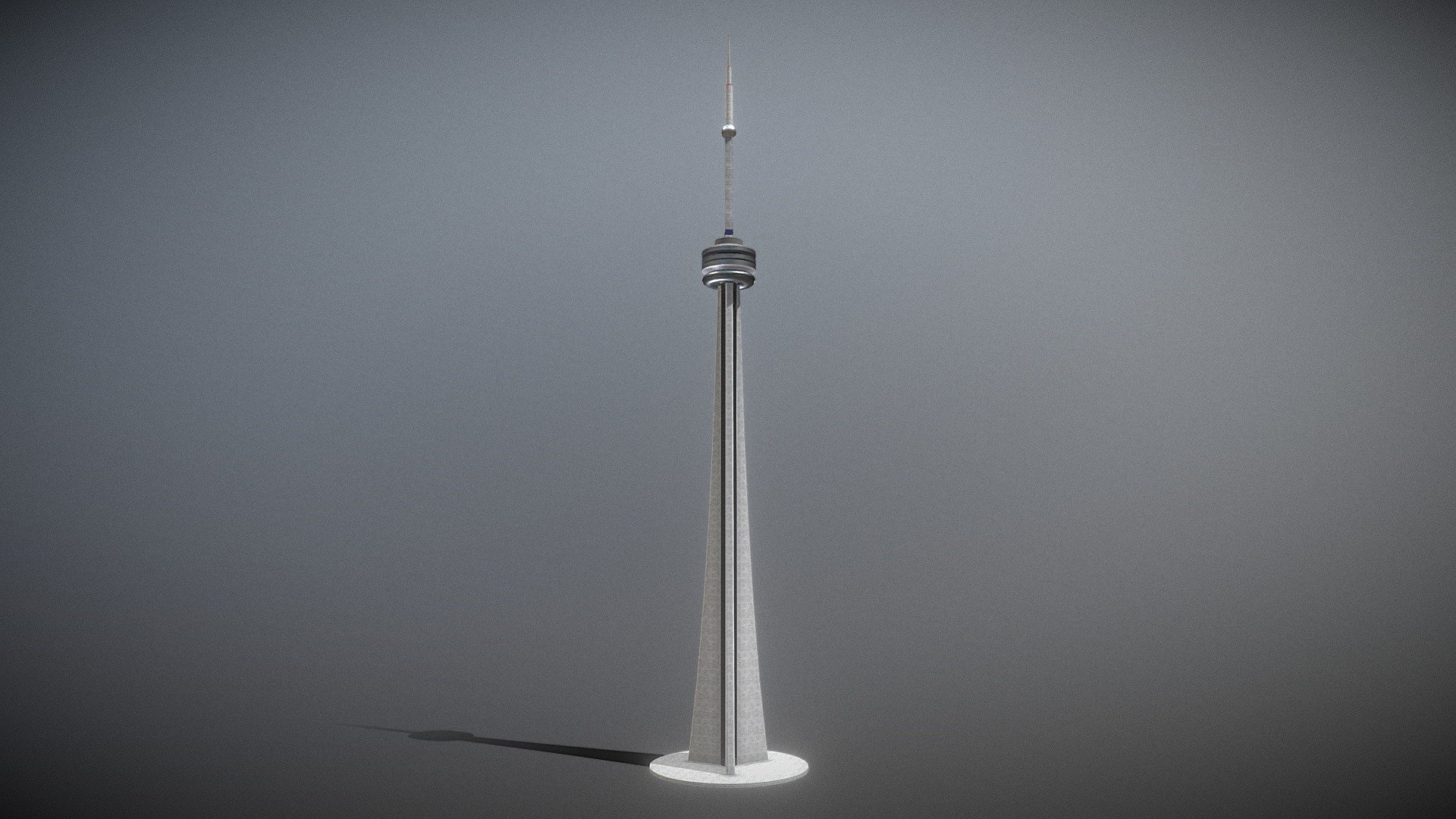 CN Tower - Buy Royalty Free 3D model by Zhang Shangbin ...