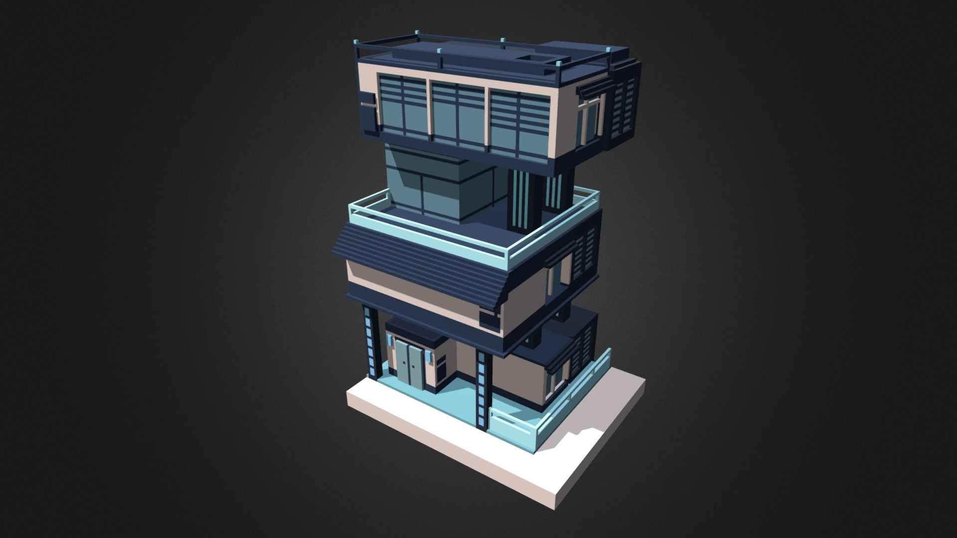 Game House Asset - 3D model by Jinx Inks (@jinxinks) [badee2c] - Sketchfab