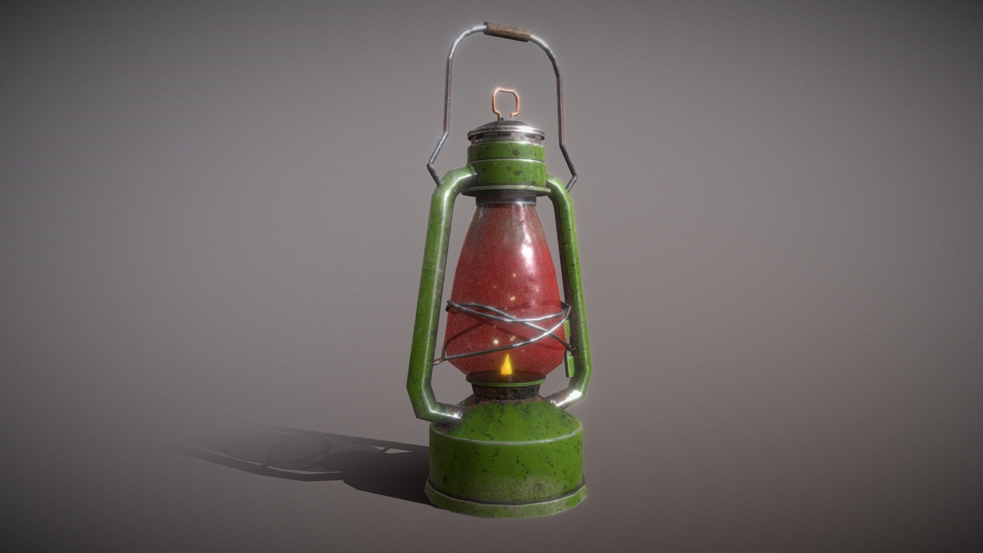 Kerosene lamp - Download Free 3D model by Pavlo_Holubov [badf959 ...