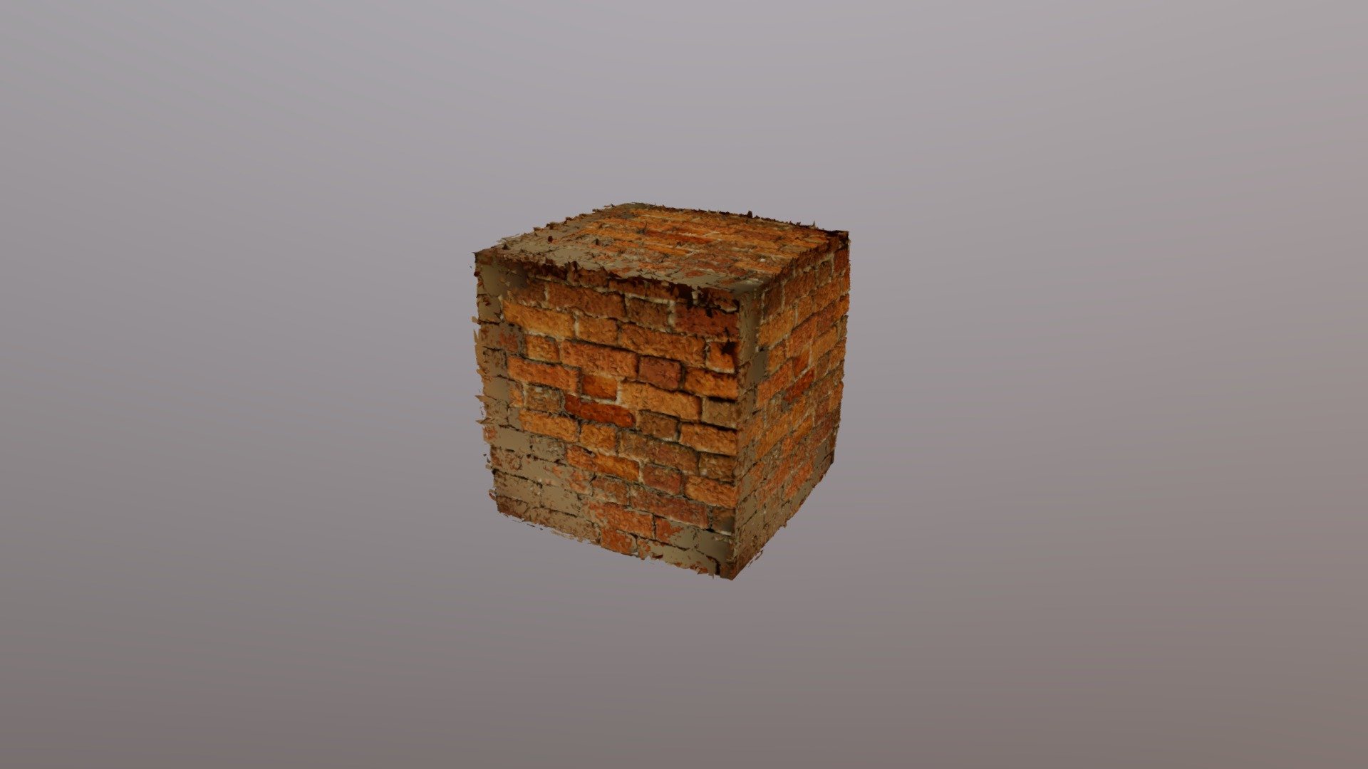 Old brick block - 3D model by Ilariy357 [bae0ac9] - Sketchfab