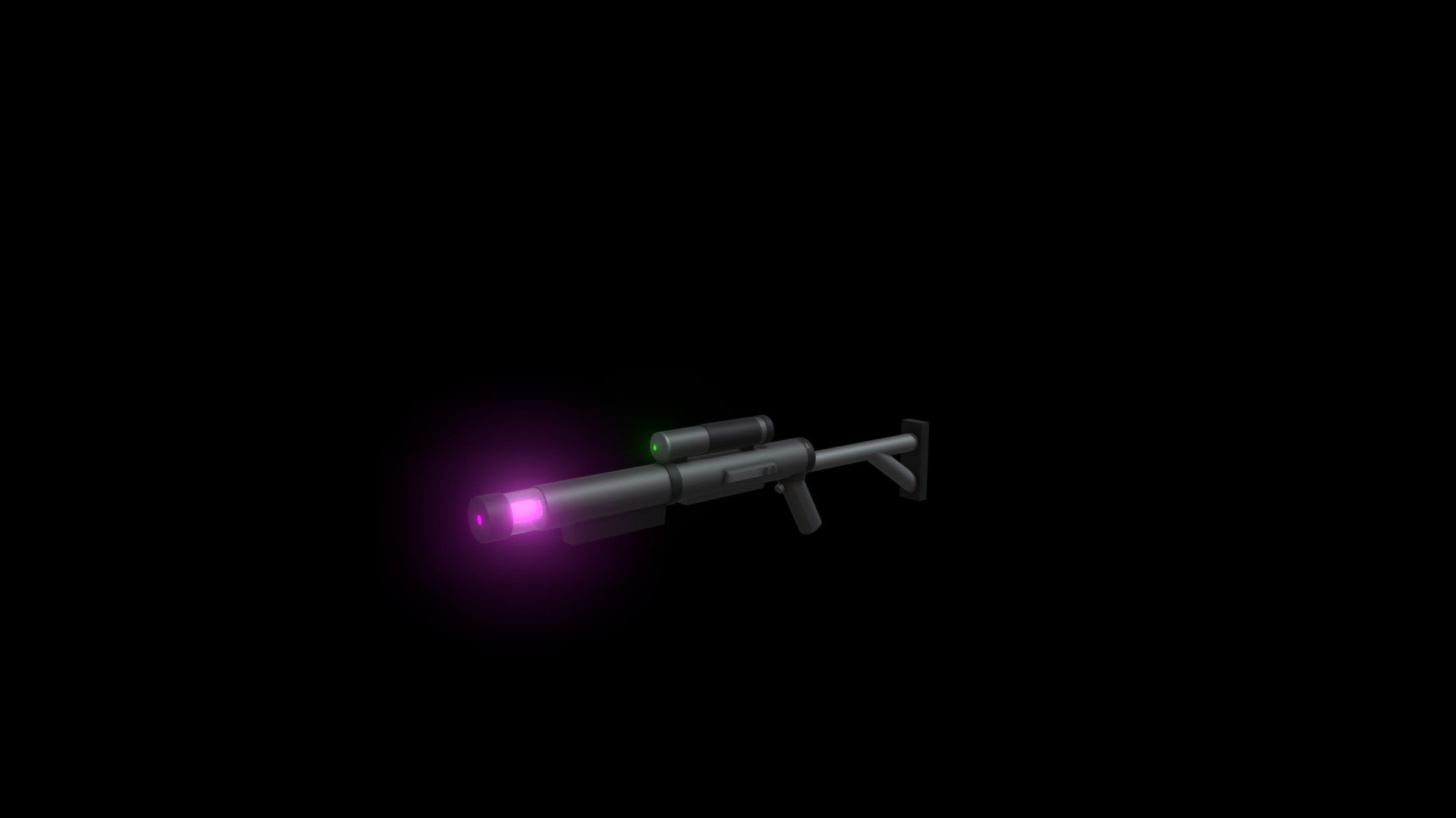 Laser Rifle - 3D model by themighty808 [bae23a9] - Sketchfab