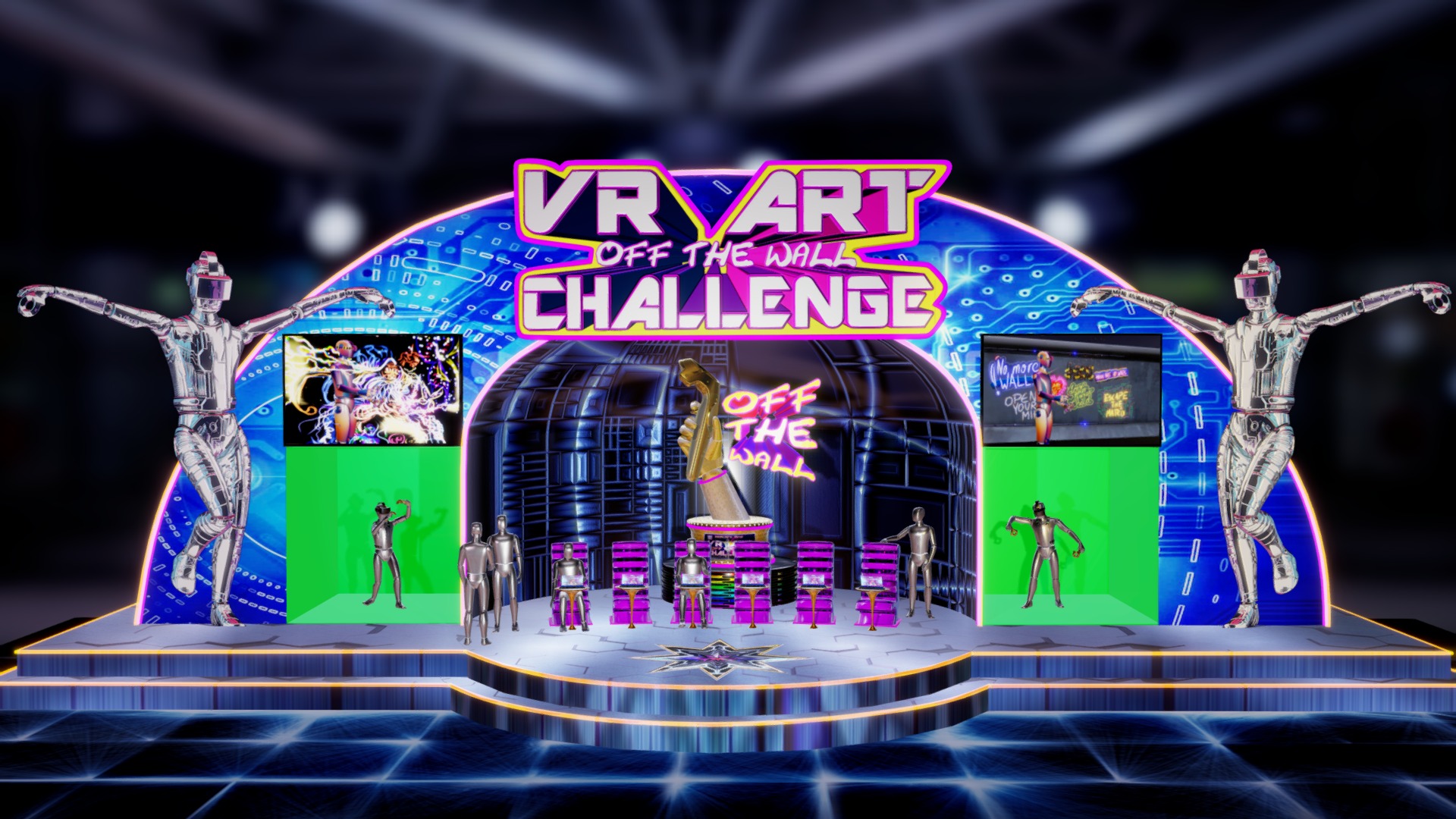 VR Art Challenge, Stage design concept - 3D model by Miguelangelo ...