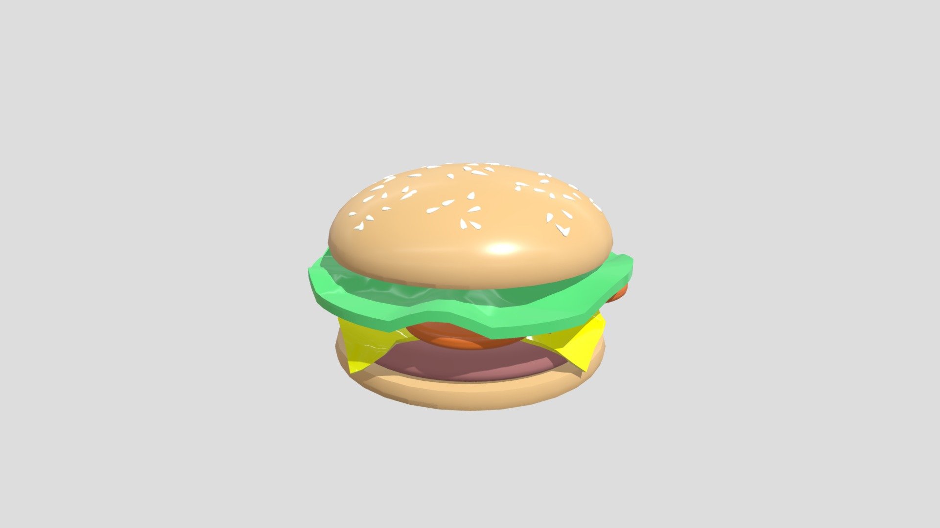 Hamburger - 3D model by nilspocket2003 [bae334a] - Sketchfab