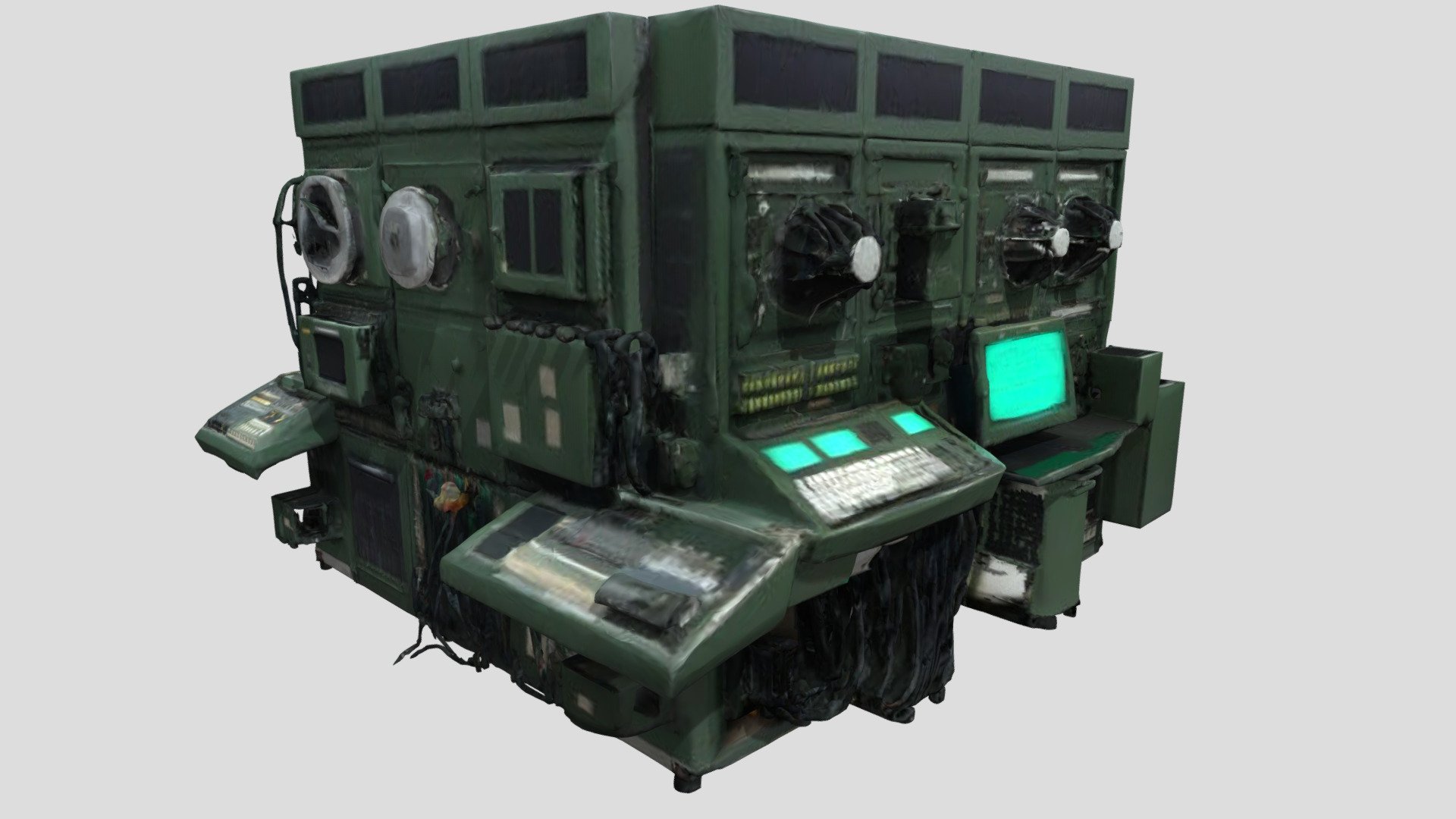Titan-3 Mainframe - computer - Download Free 3D model by Brian ...