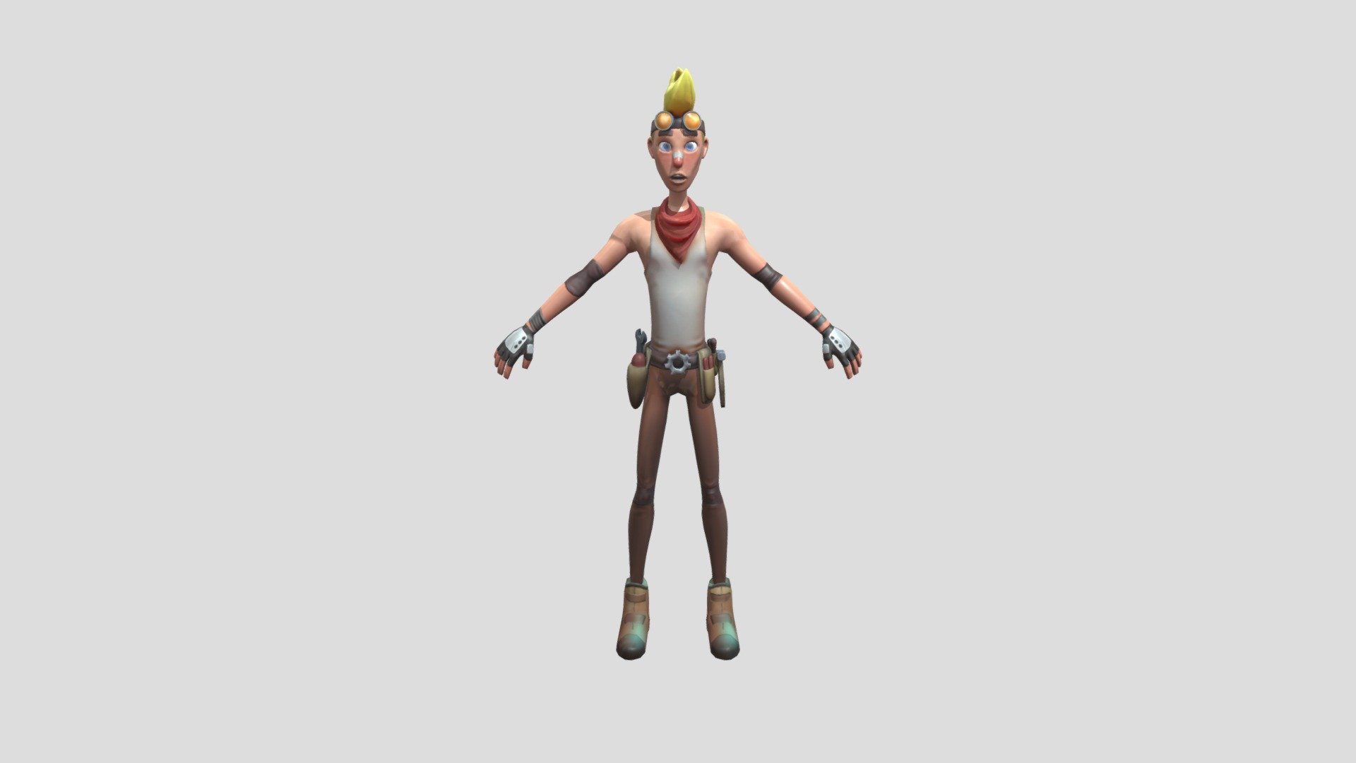 Joey Character - Download Free 3D model by Enigma28 [bae4167] - Sketchfab