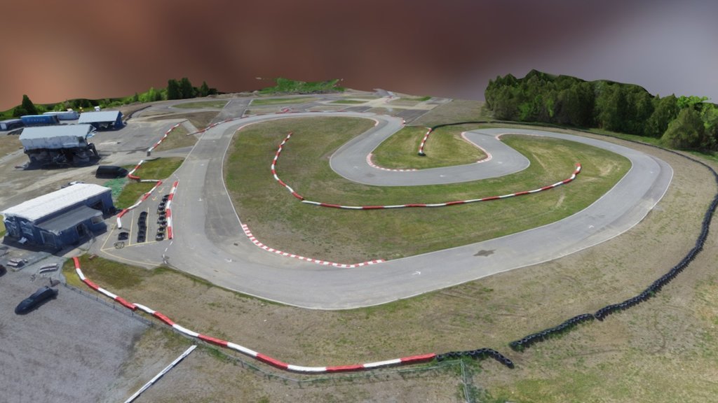 Gamebridge Go-Karts Track - 3D model by outsider [bae42f0] - Sketchfab