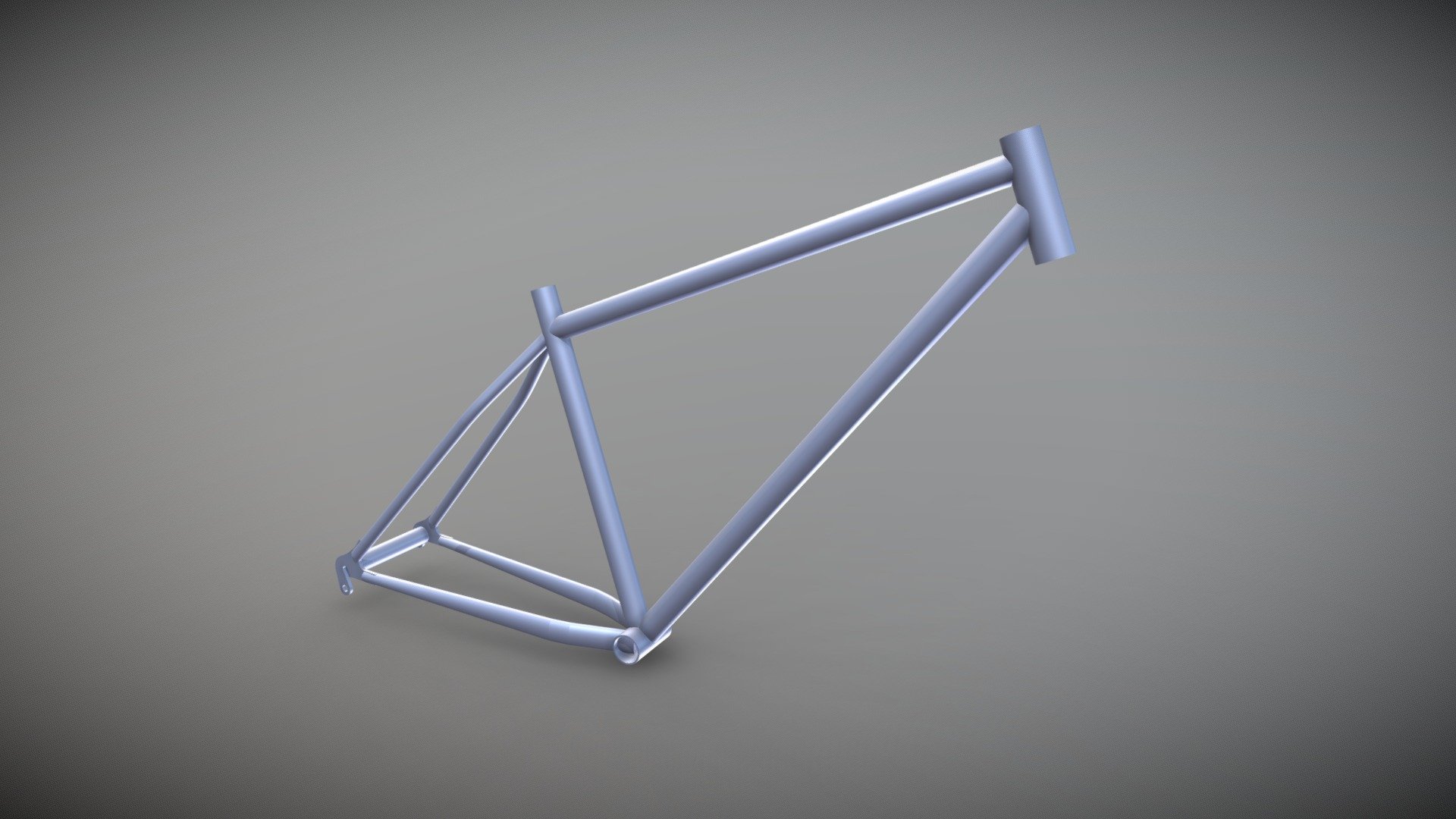 Mountainbike frame - 3D model by BVH-Techniek (@bvhtechniek) [bae5e2e ...