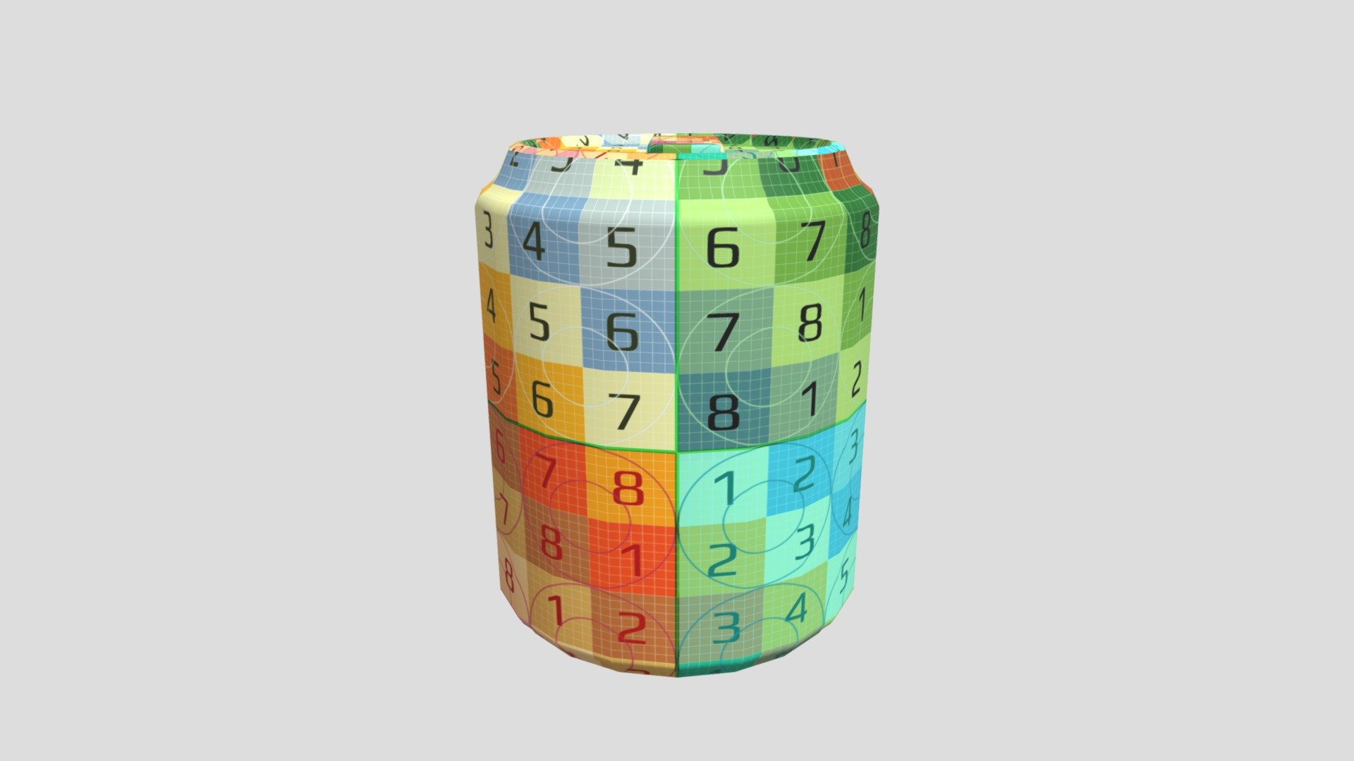 UV Soda Can - Download Free 3D model by Ella Wahlquist (@ellawahlquist ...
