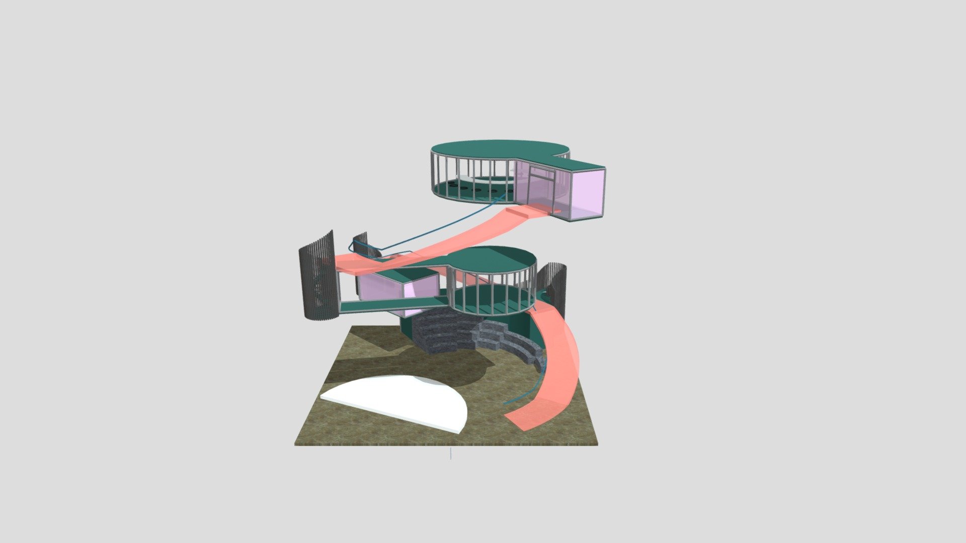 Meeting Area - 3D model by Design Meta Labs (@agitsagin) [bae6d56 ...