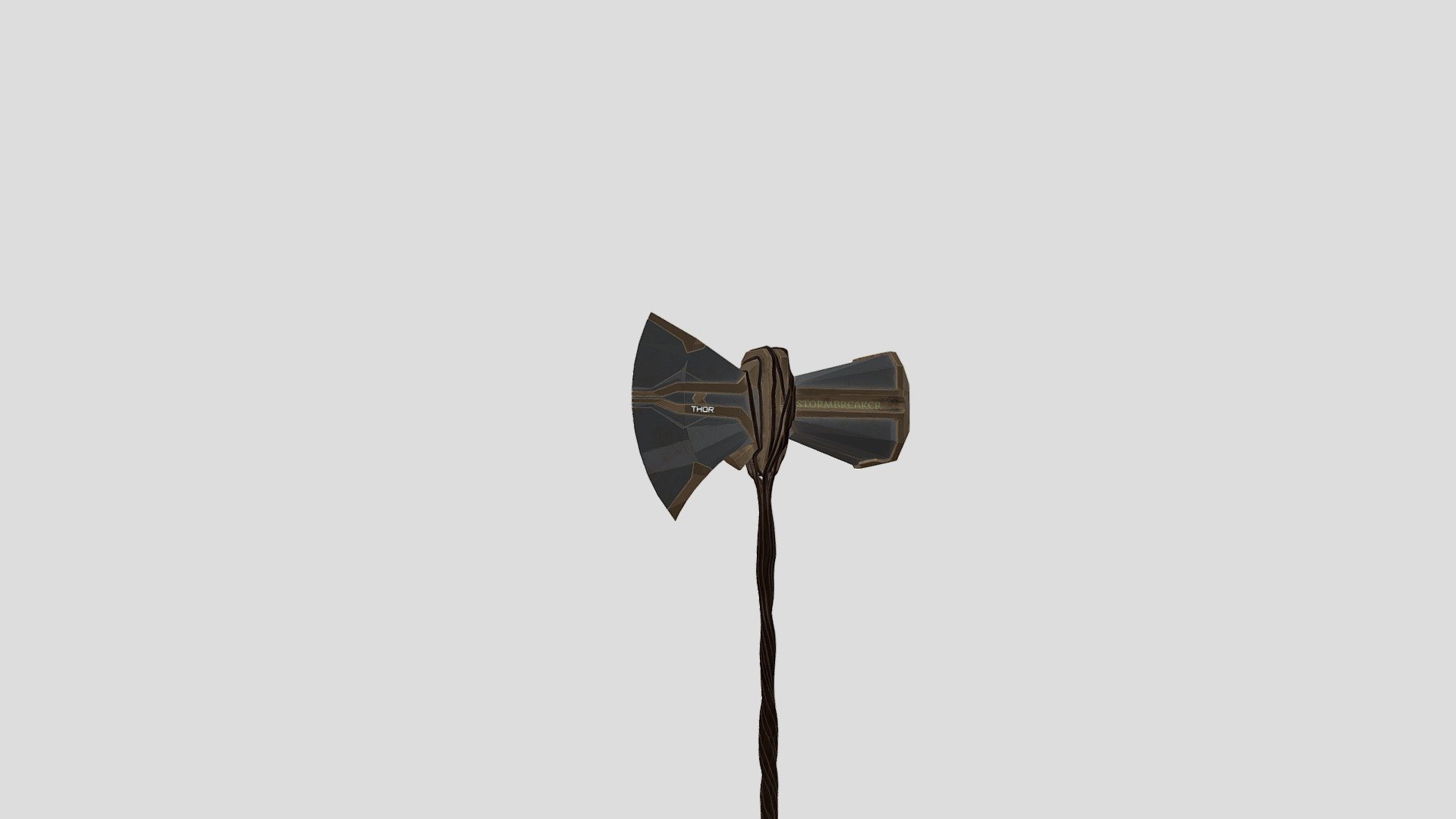 storm breaker thor hammer 3d model. - Download Free 3D model by George ...