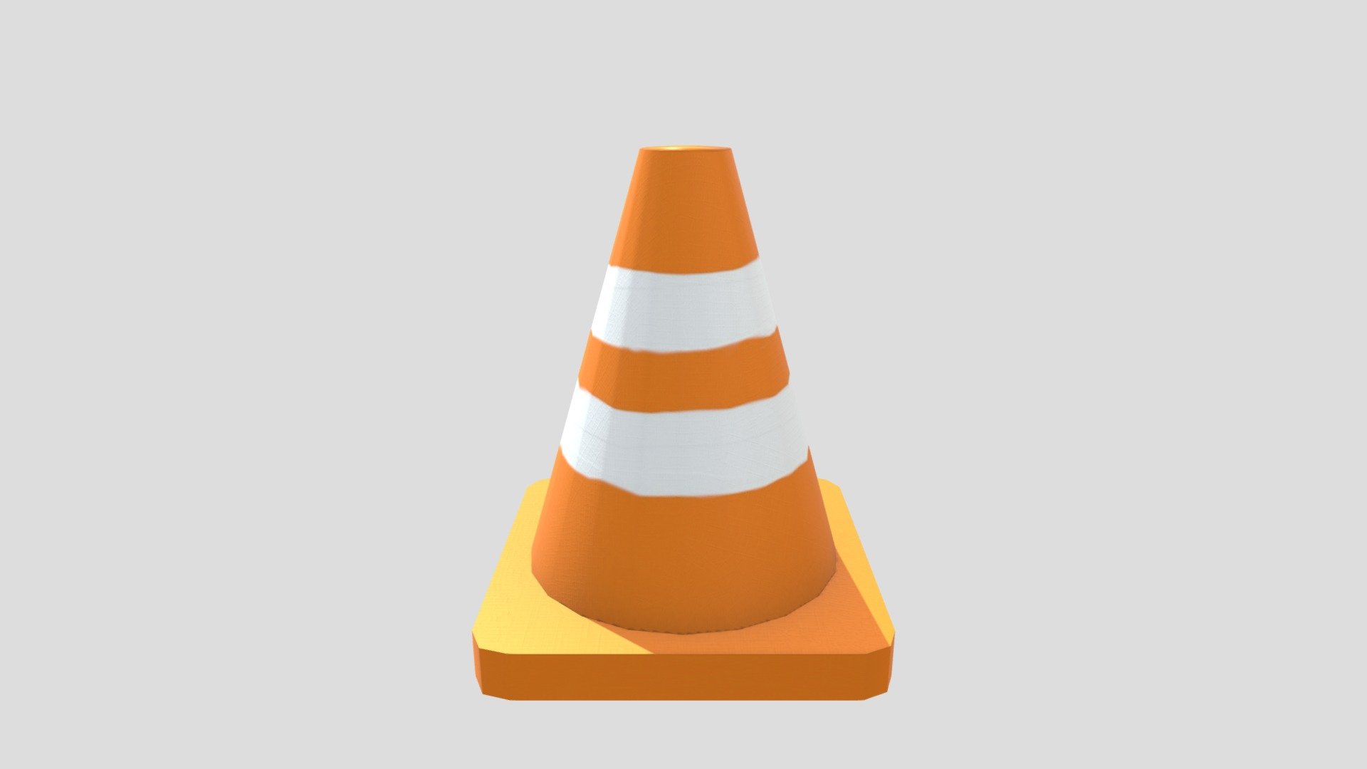 Traffic Cone - 3D model by SamanthaZitzelsberger (@umbremoonlight ...