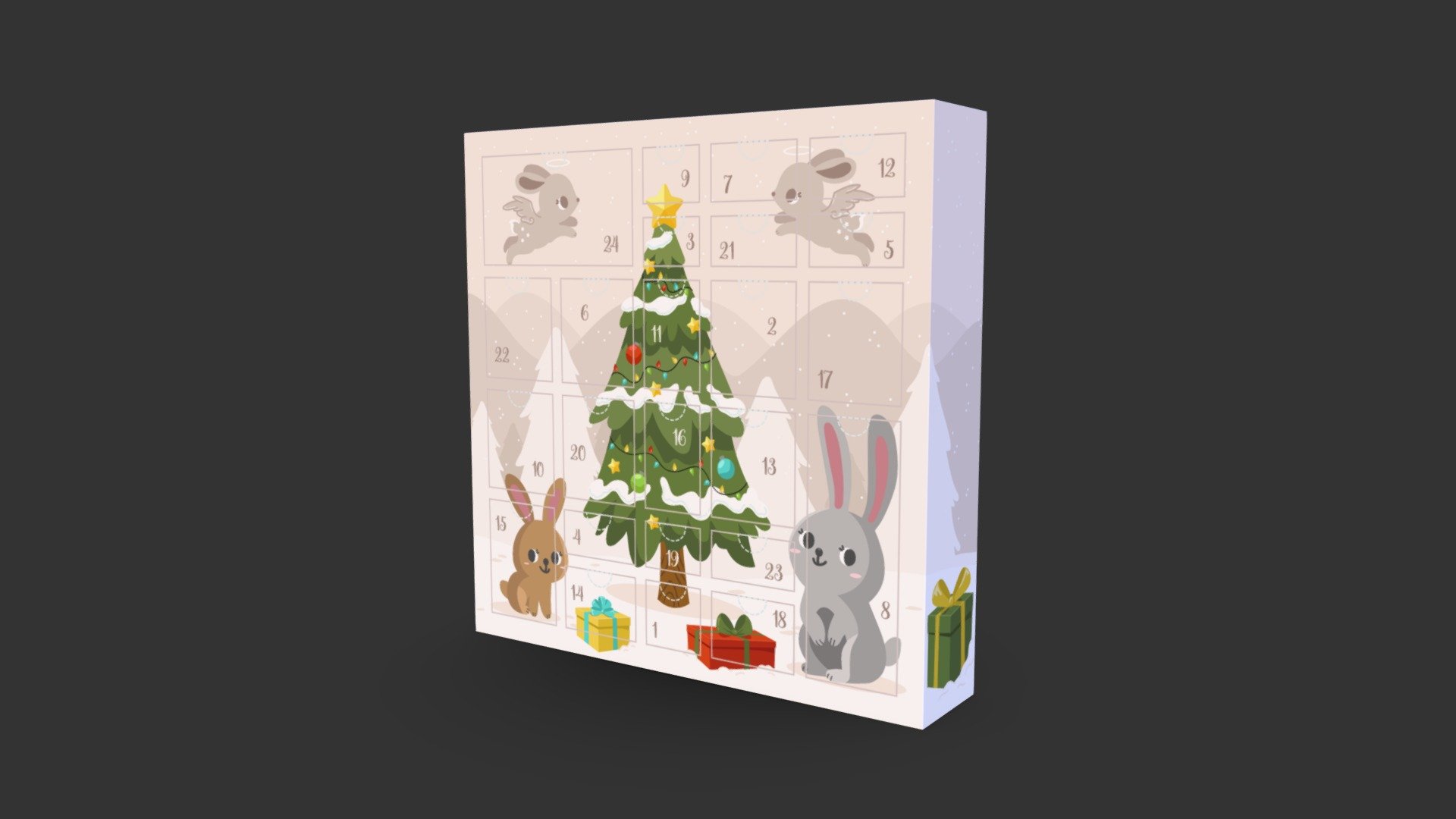 Minimlsky.cz - Advent calendar - 3D model by Mareon (@mareoncz ...