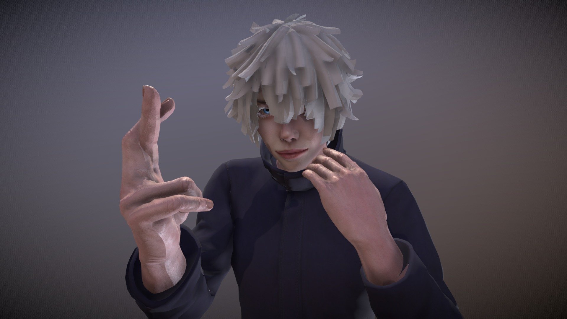Gojo Satoru | Jujutsu Kaisen | #takeoverteam - Download Free 3D model ...