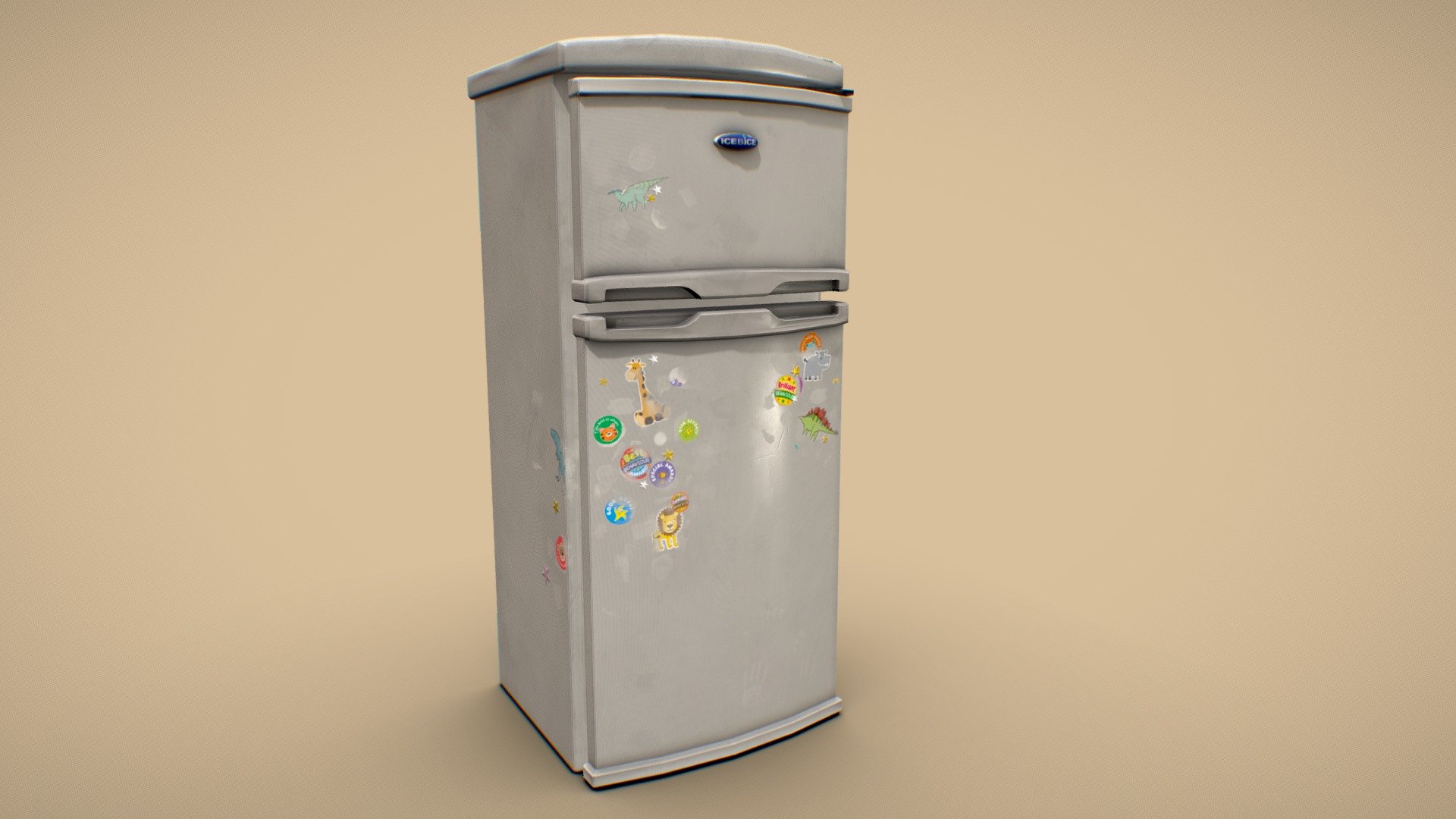 Fridge - 3D model by bridgedpolys [bae9223] - Sketchfab