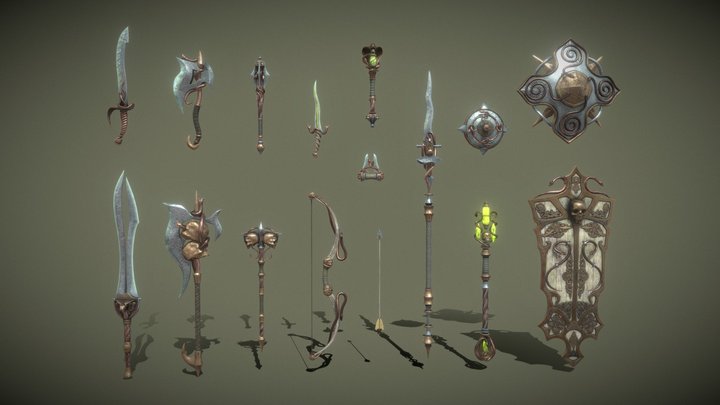 Maces 3D models - Sketchfab