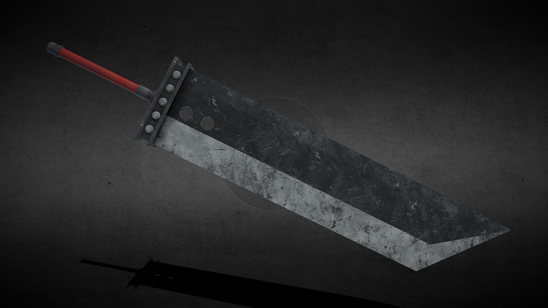 Cloud's Buster Sword Smash Ultimate - 3D model by Frostt (@mohit.verma ...