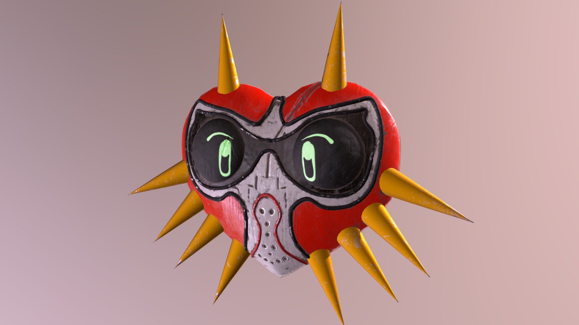 Proto's Mask - Download Free 3D model by Heber Soto (@hebsoto) [baed6e9 ...