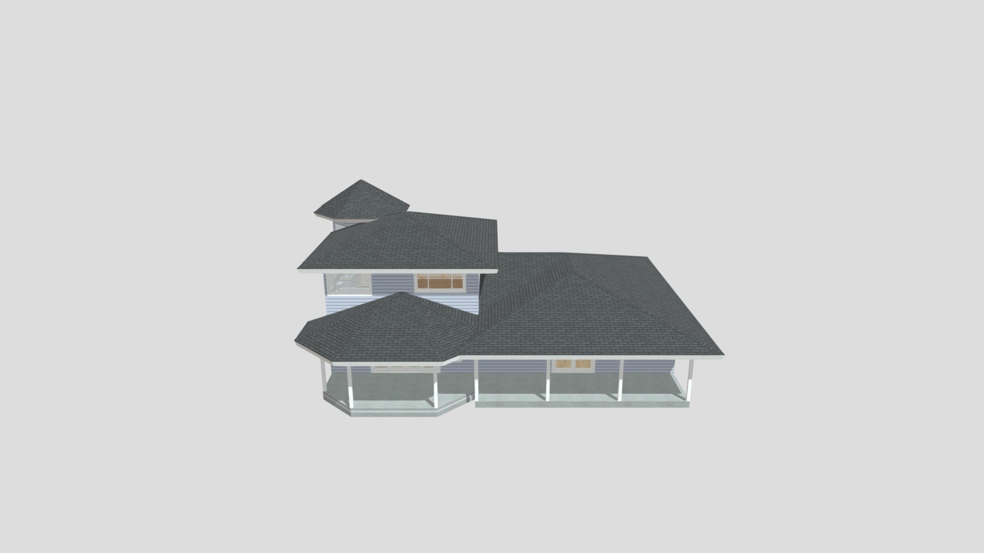 e-2 Young Main House PRELIMINARY DRAFT - 3D model by Pro Draft, Inc ...